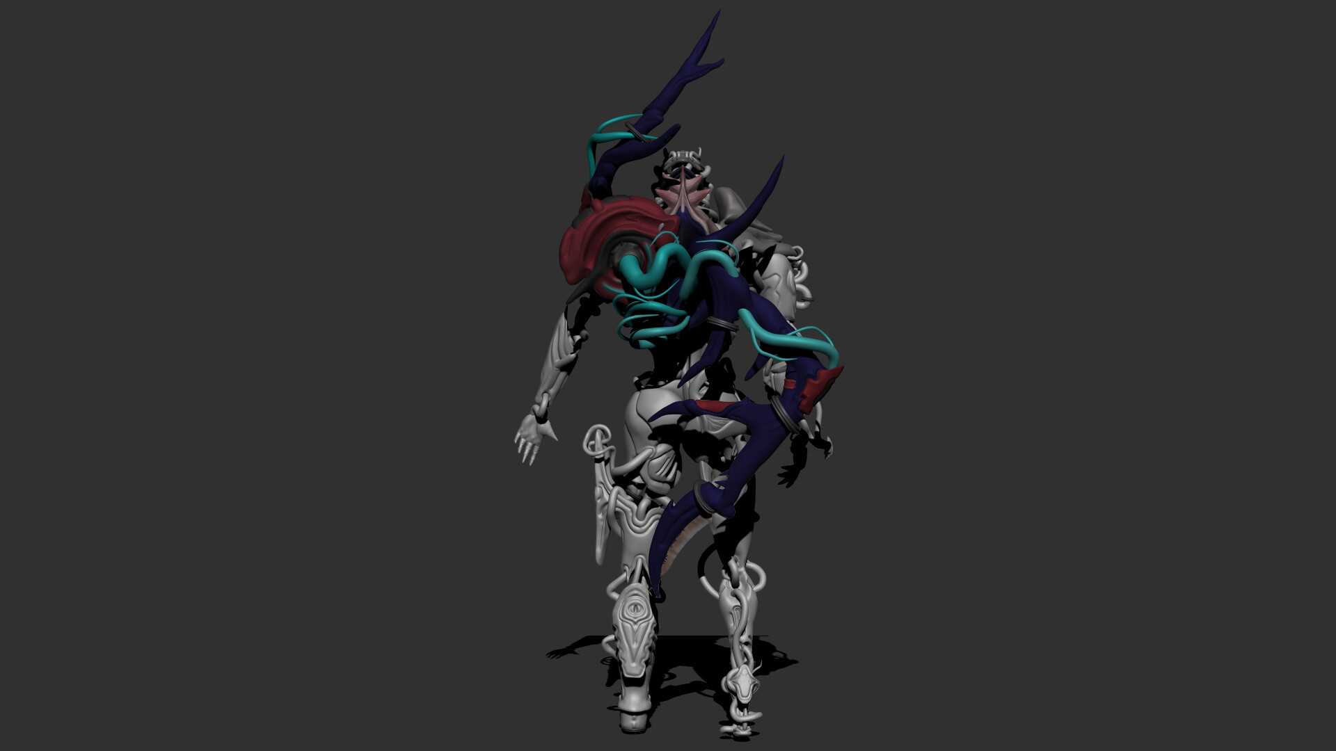 ArtStation - Broken Warframe Syandana