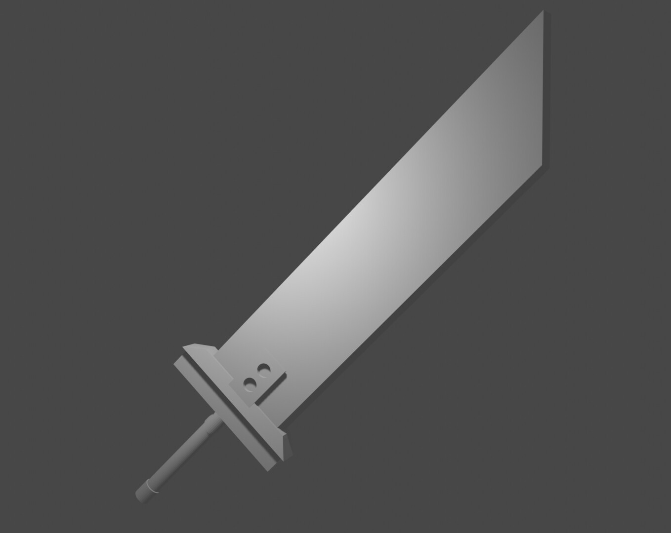 ArtStation - Buster Sword