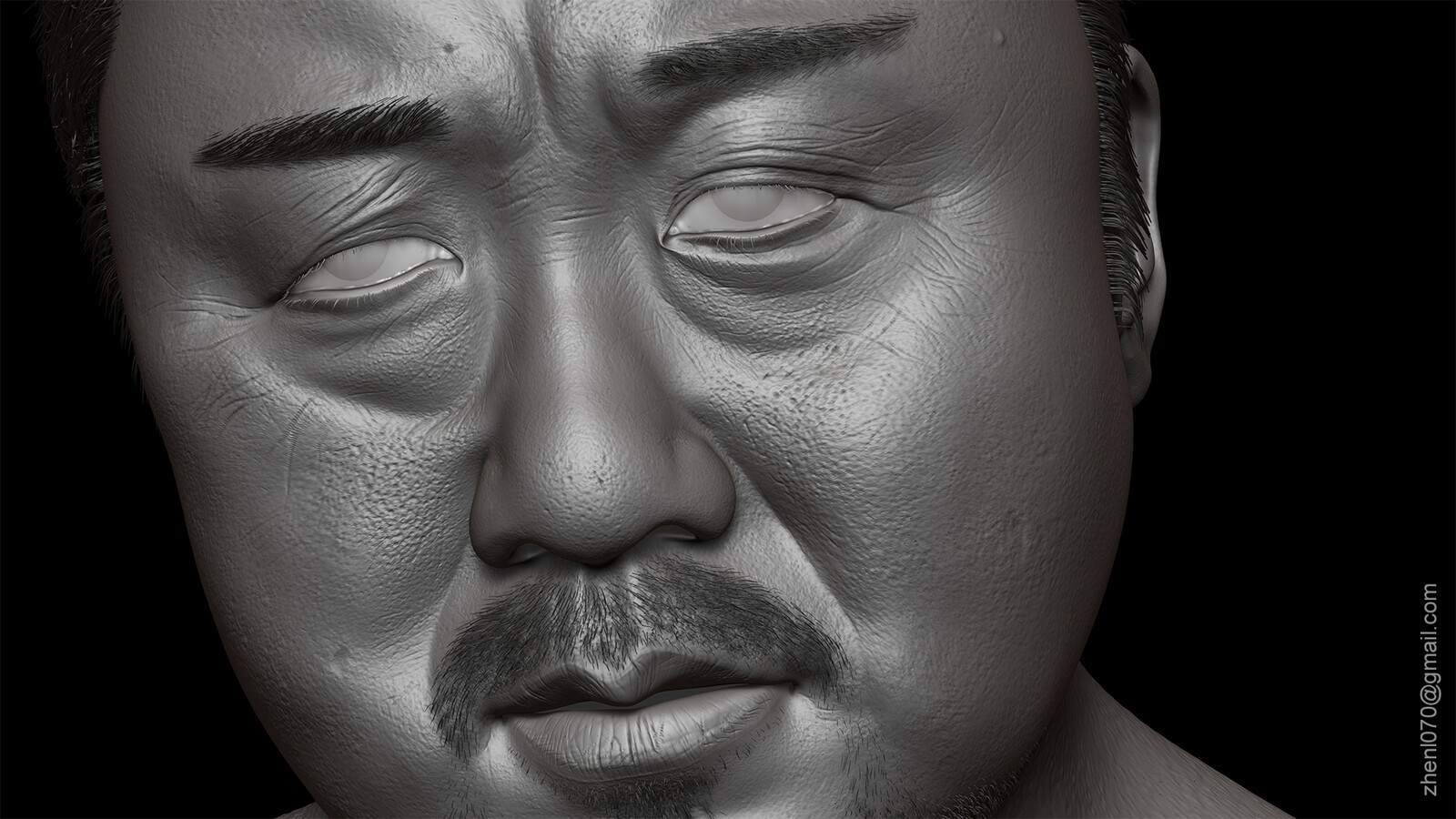 Zhen Lin - Ma Dong Seok Likeness Sculpt