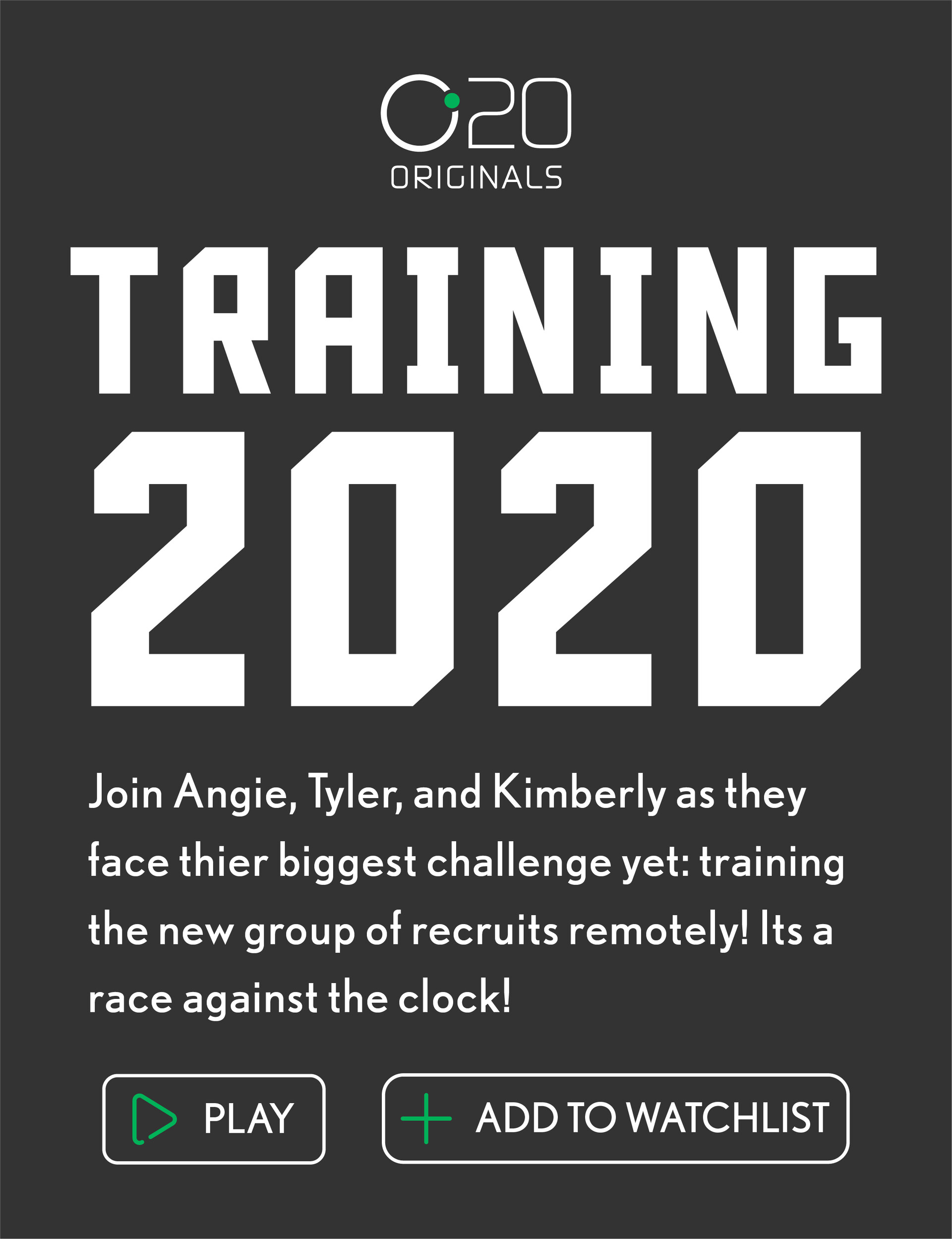 Andy Robb - Streaming Service Themed Training Schedules