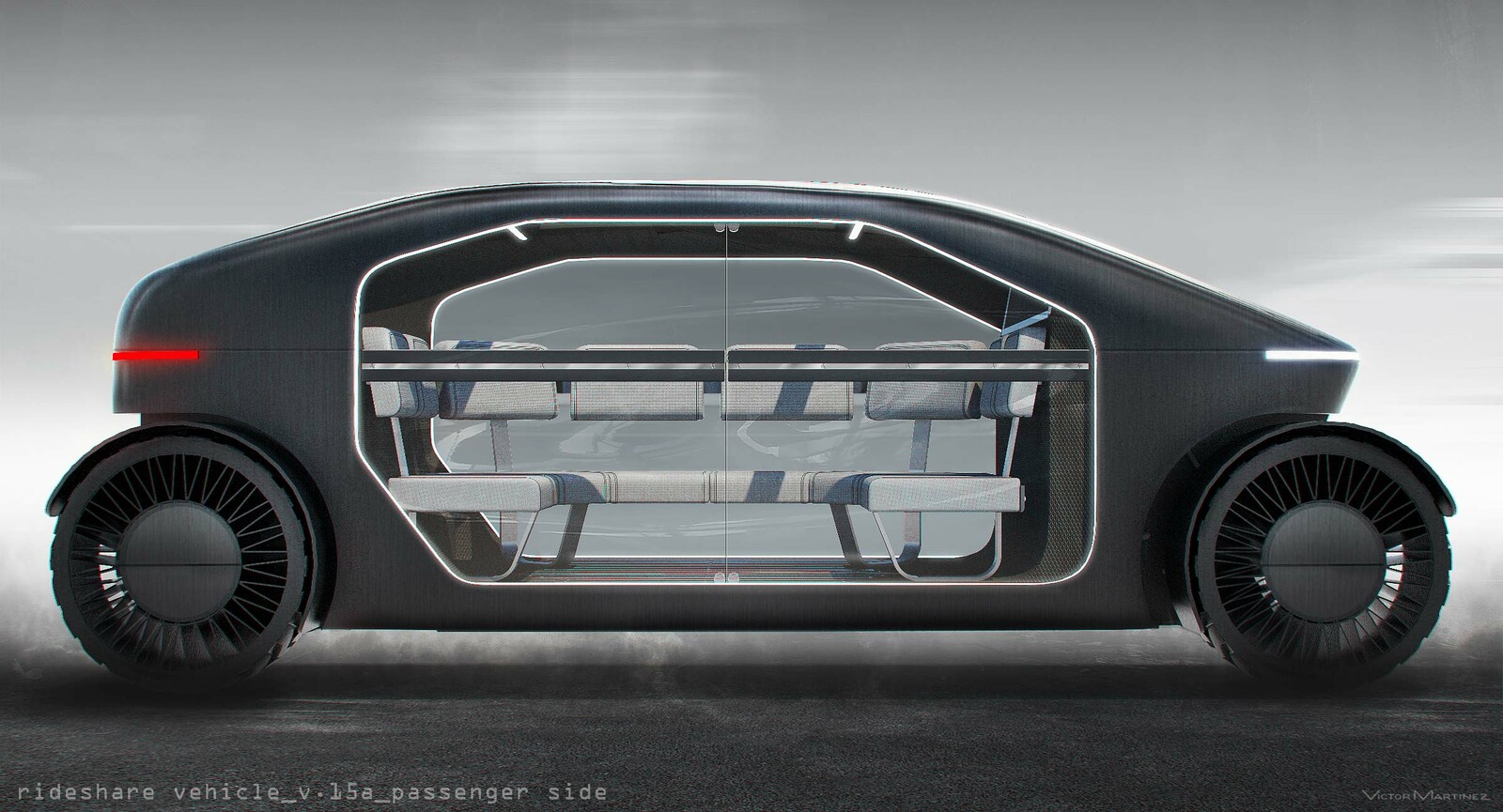 Victor Martinez - Westworld Autonomous Rideshare Vehicle - designed by ...