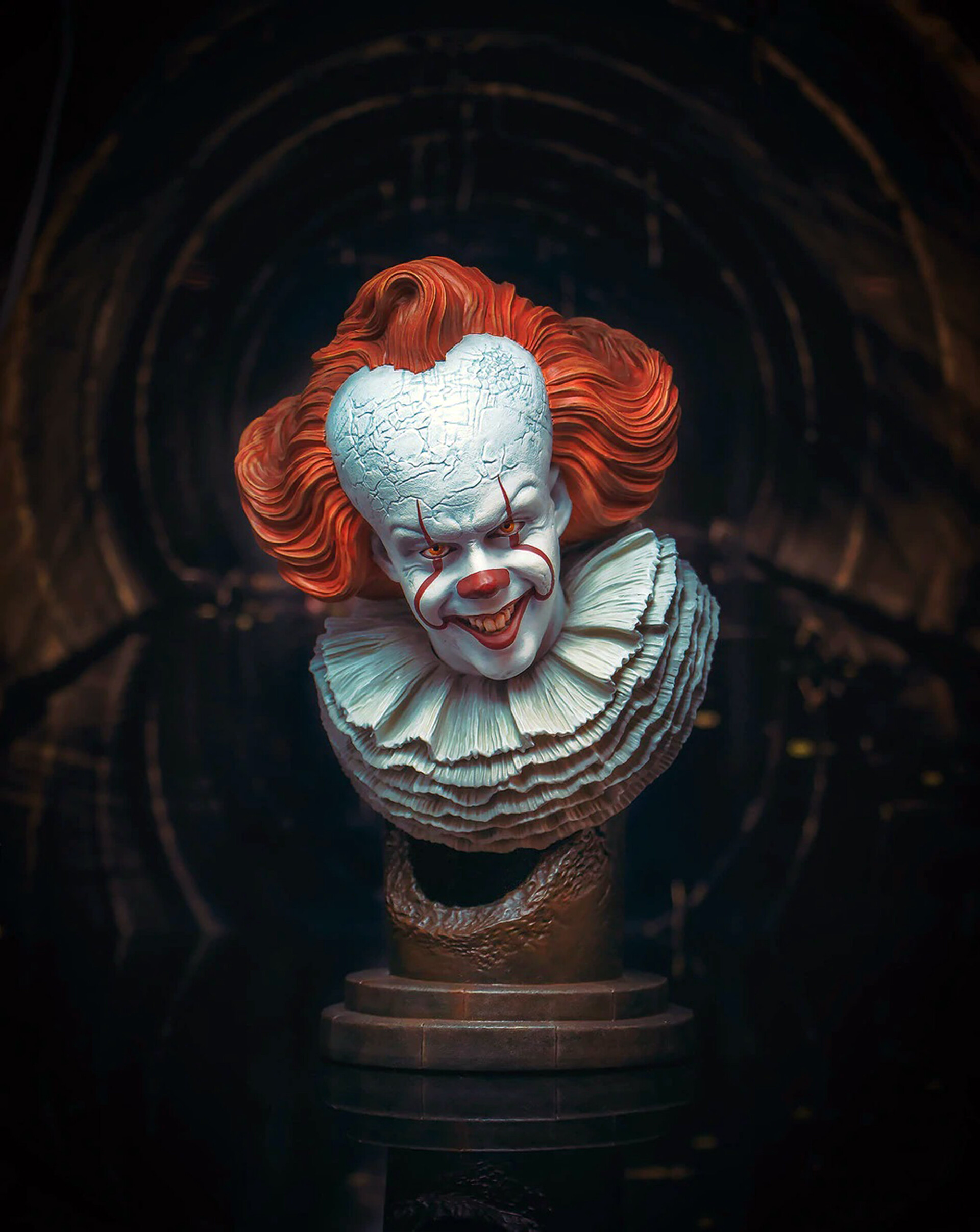 ArtStation - Pennywise It: Chapter 2 bust - Legends in 3D Half Scale ...