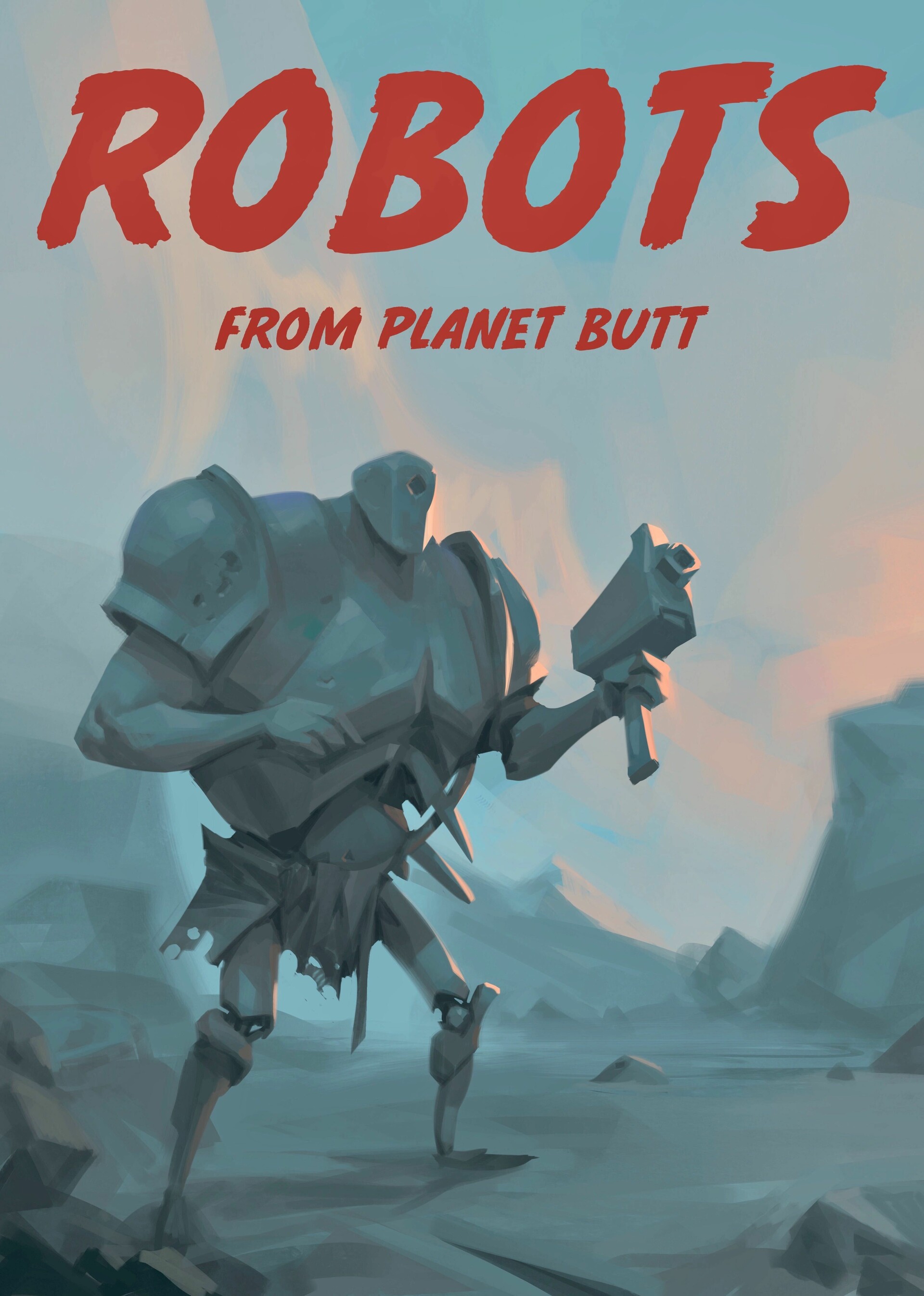 ArtStation - Robots from Planet Butt