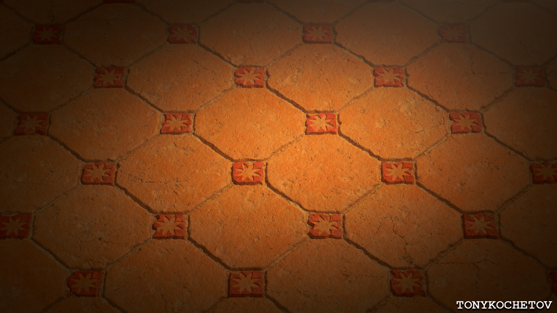 ArtStation - PBR Medieval Stone Floor Material