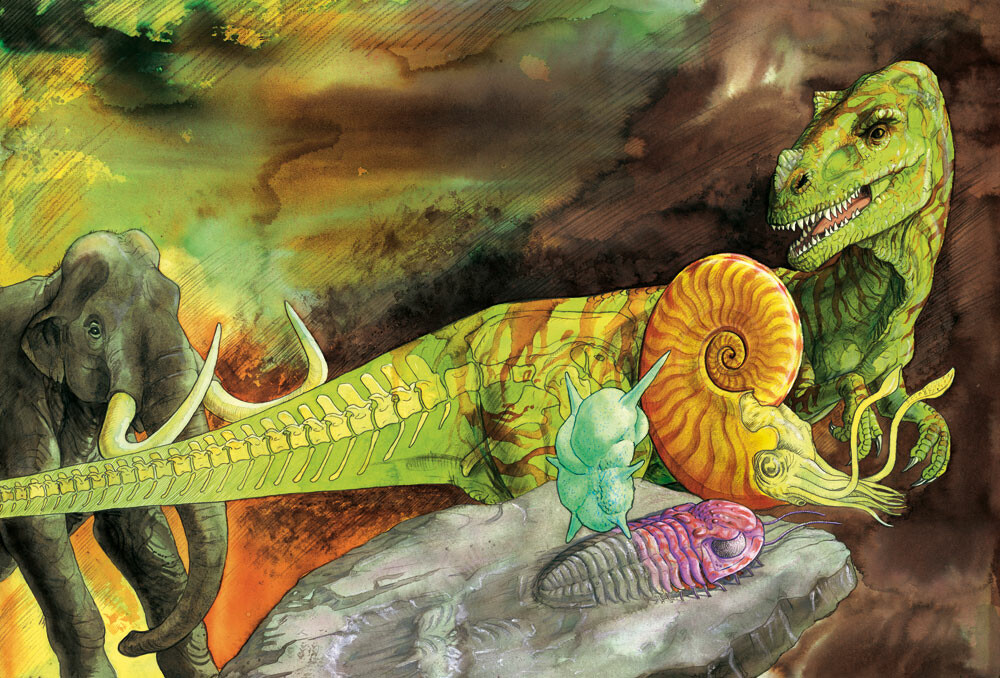 ArtStation - italian paleontology