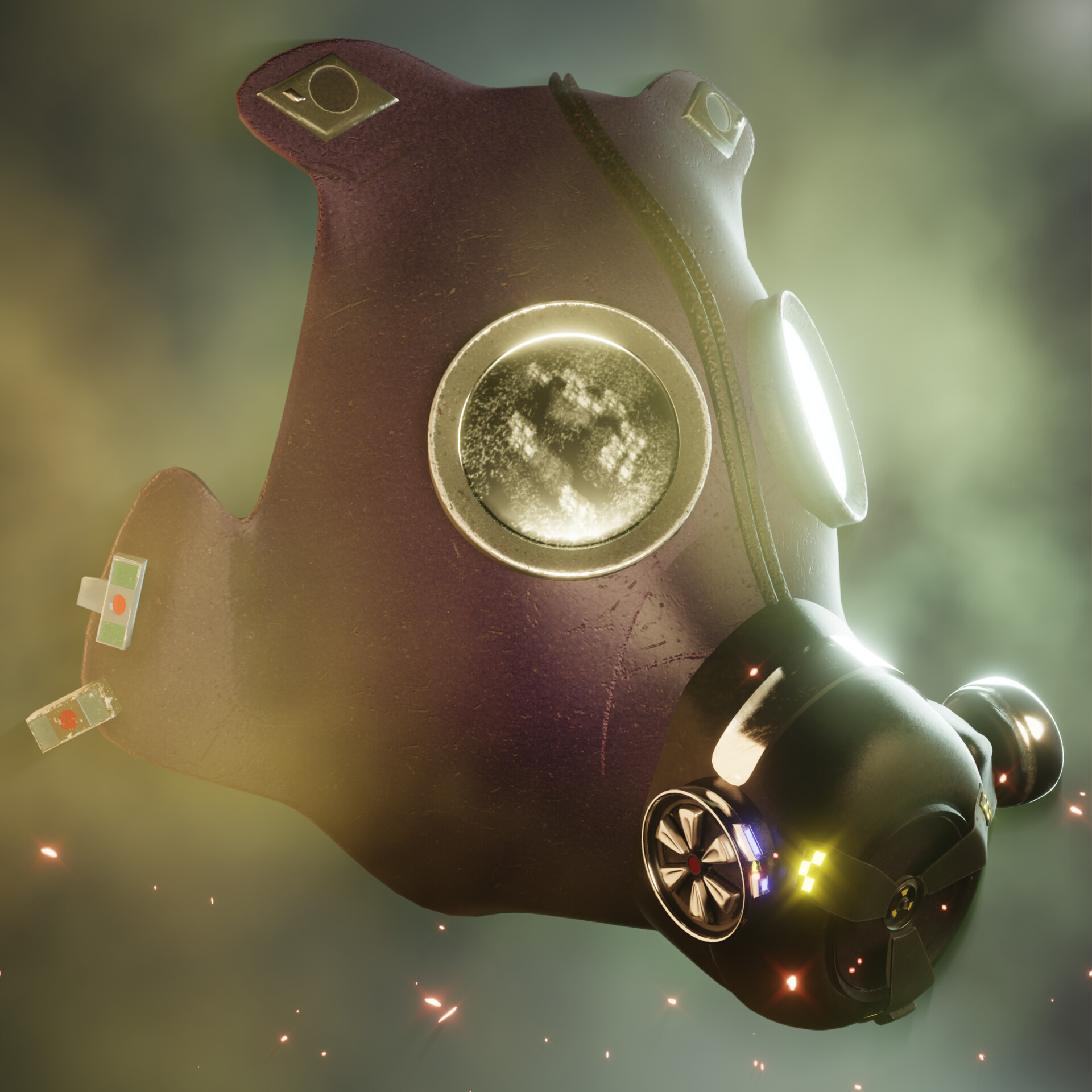 ArtStation - Gas Mask (Kaiman)