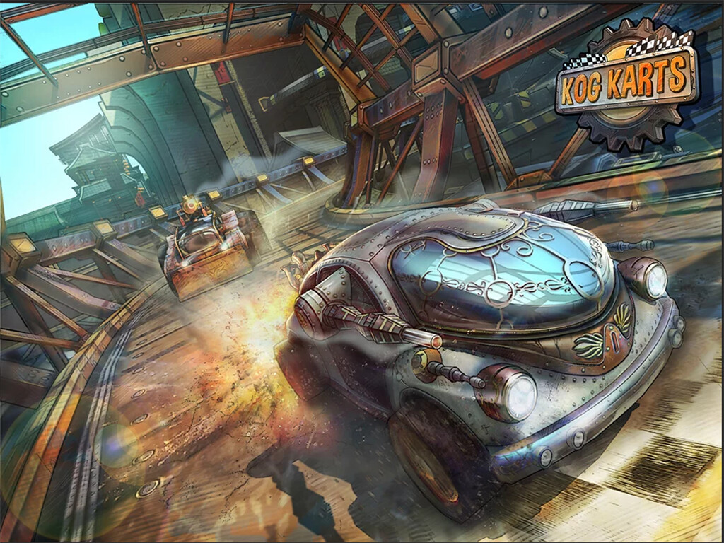 ArtStation - Steampunk Racing (Kog Karts)