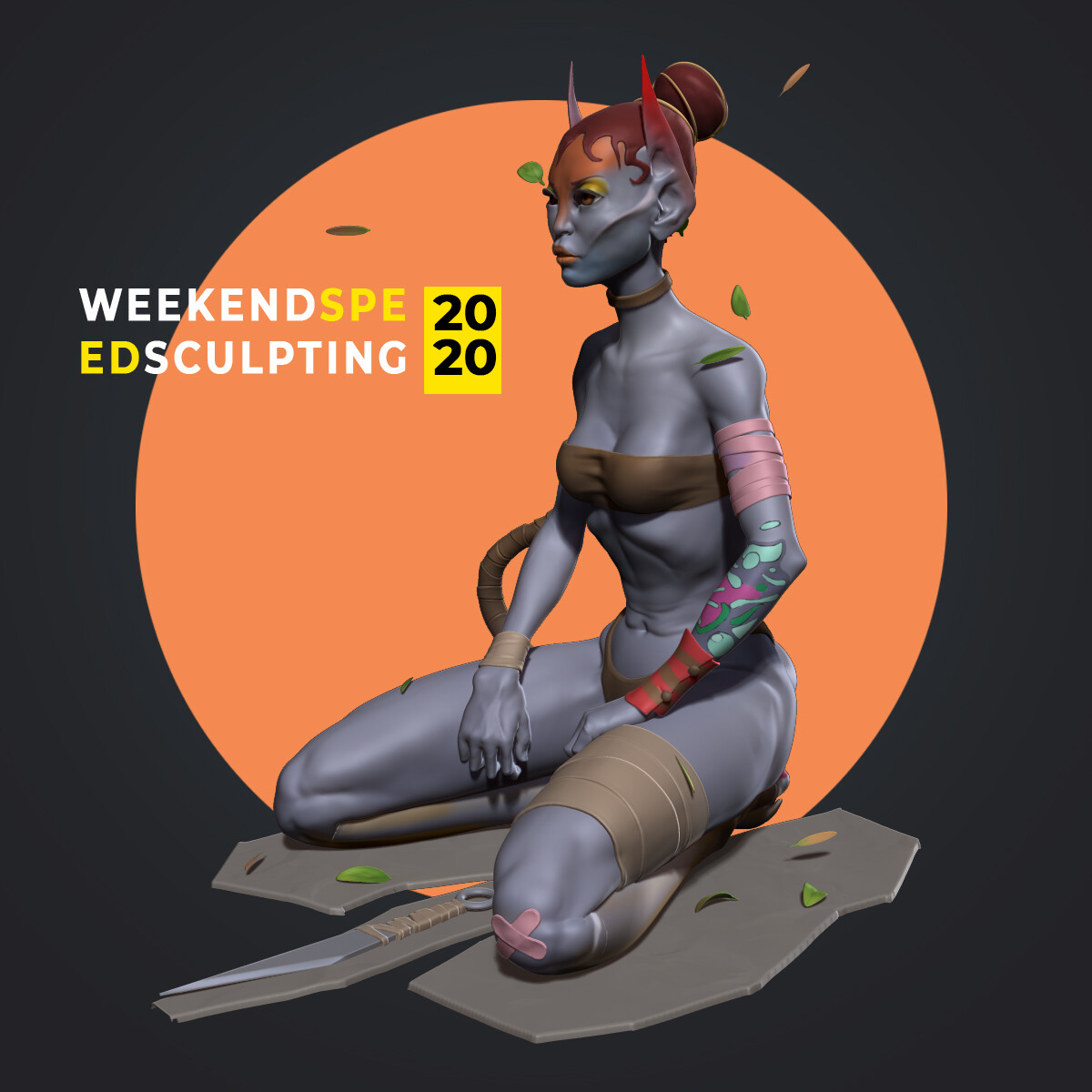ArtStation - Weekend Speed Sculpt - WEEK_03