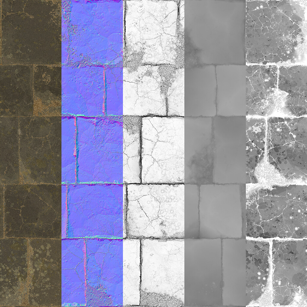 MJ - Stone Floor Tile