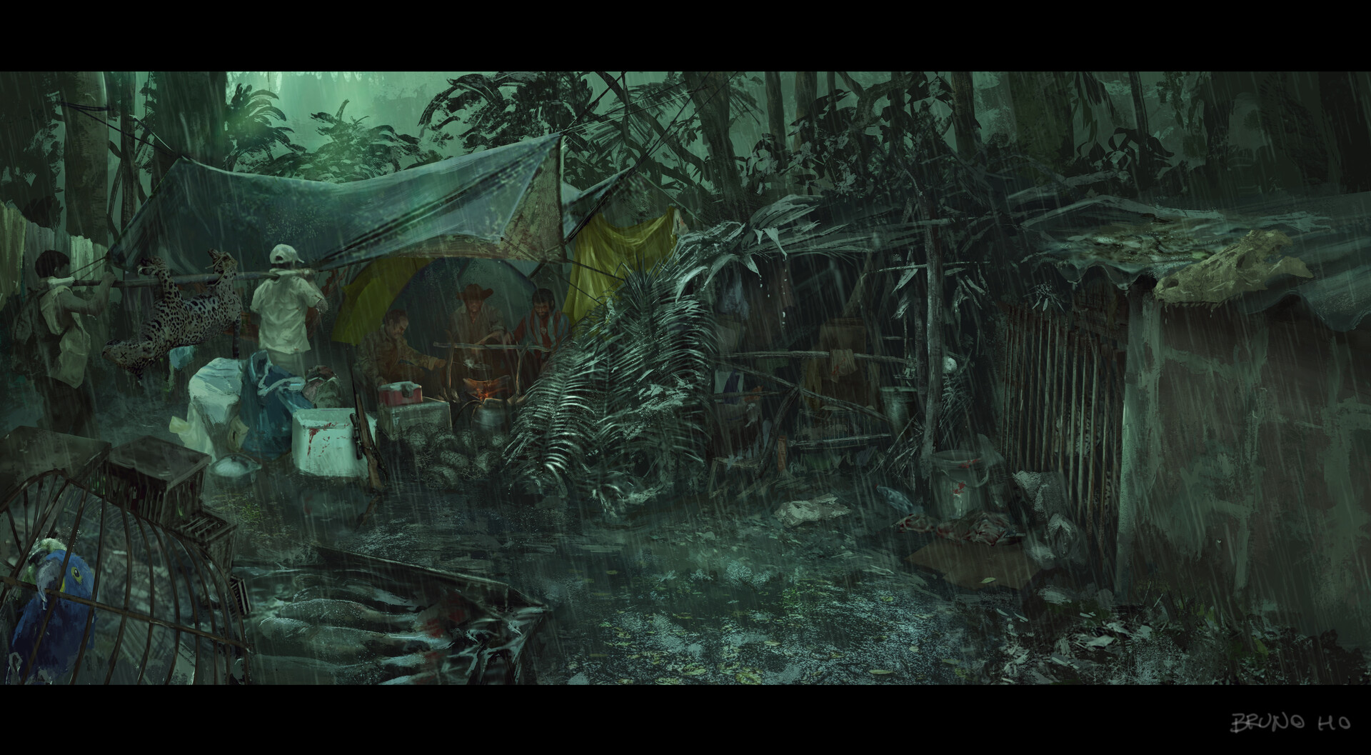 ArtStation - Amazon Hunters