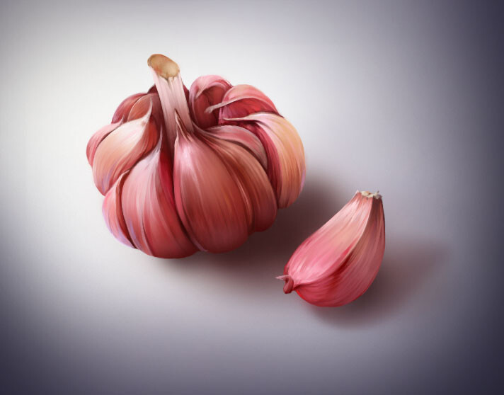 ArtStation - Red garlic