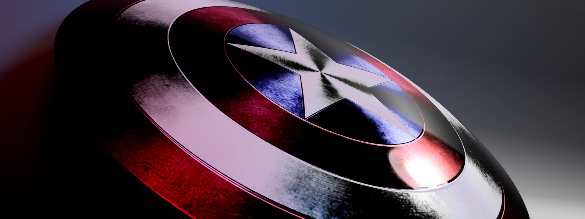 ArtStation - Captain America Shield
