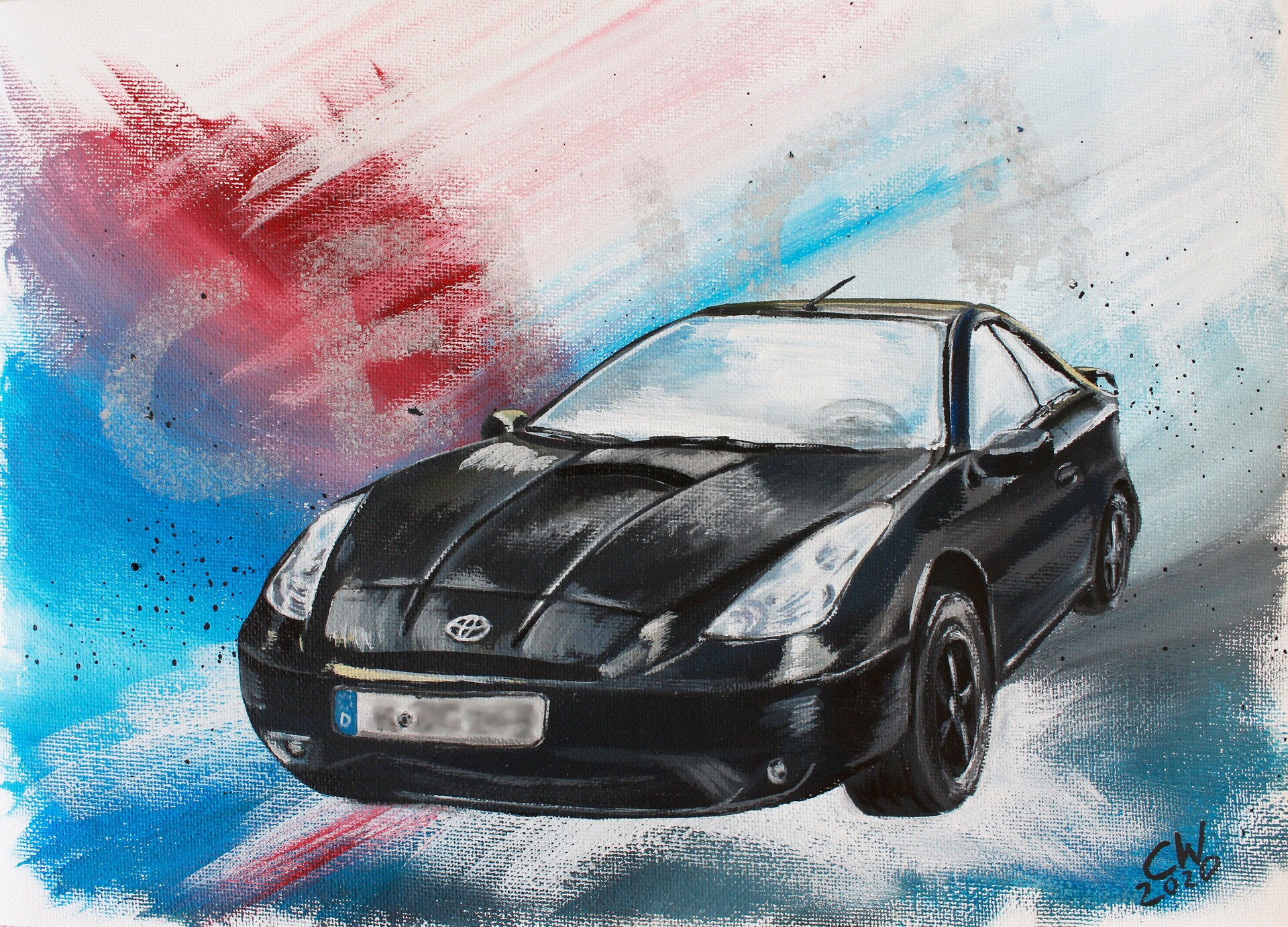 ArtStation - Toyota Celica