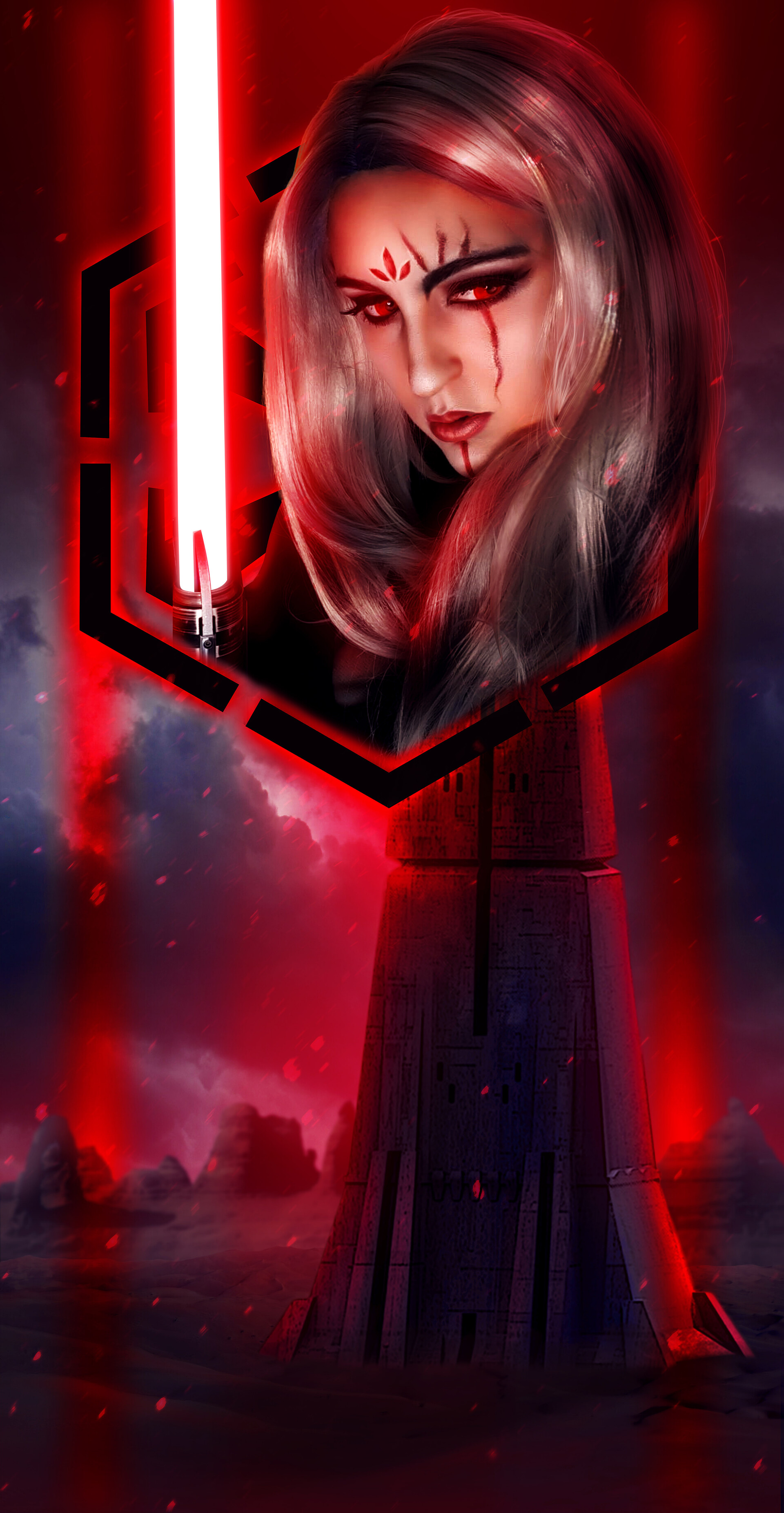 ArtStation - Star Wars cosplay edit for a private customer