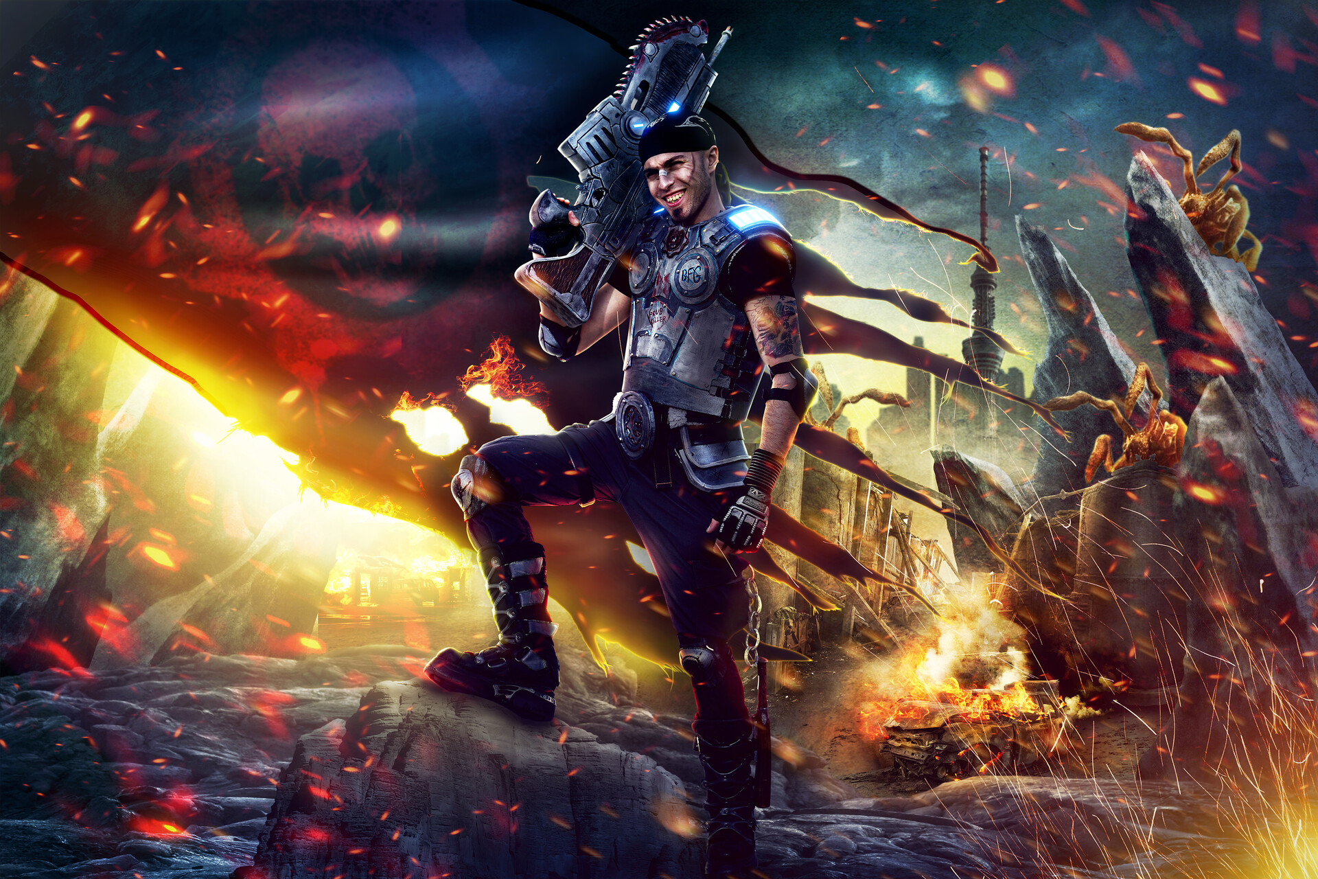 ArtStation - Videogame cosplay edit for a private customer