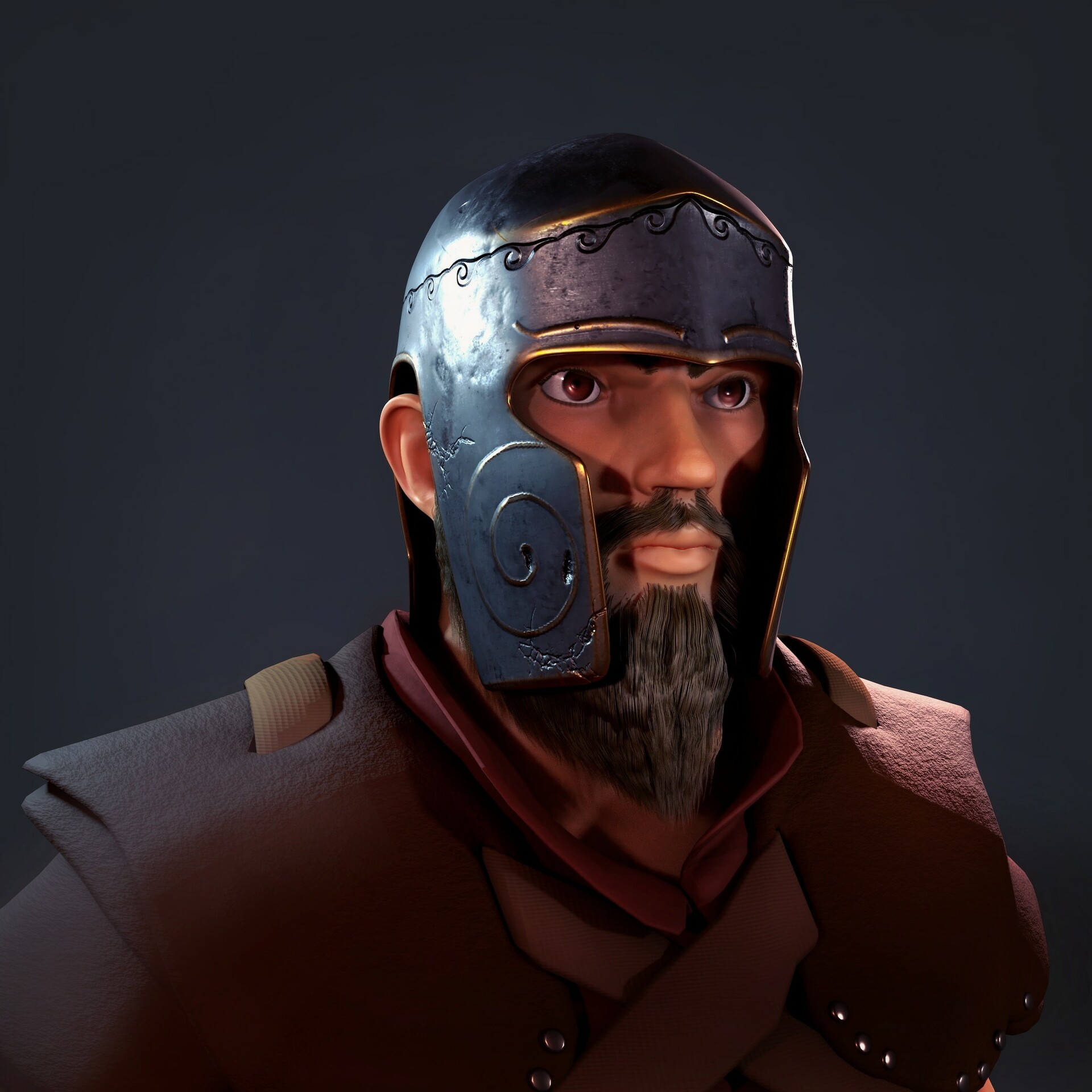 ArtStation - Warrior, Daniil Ushakov