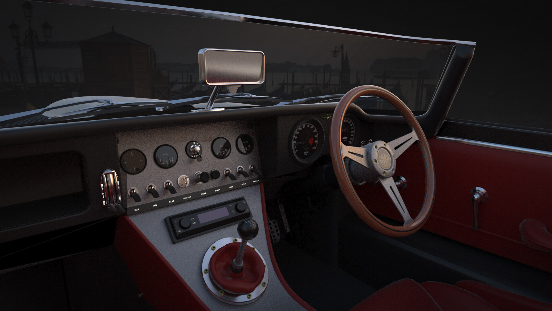 eagle speedster interior