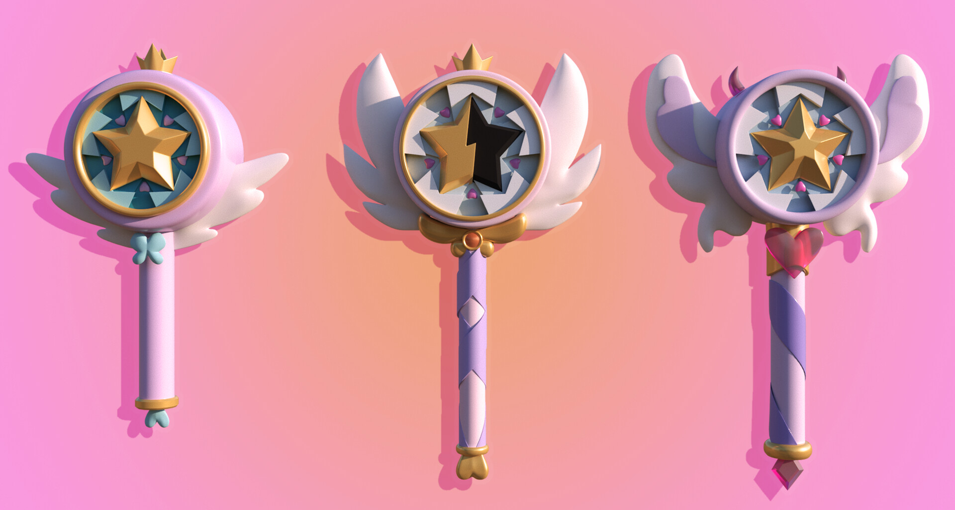 ArtStation - Star's 3D Wands