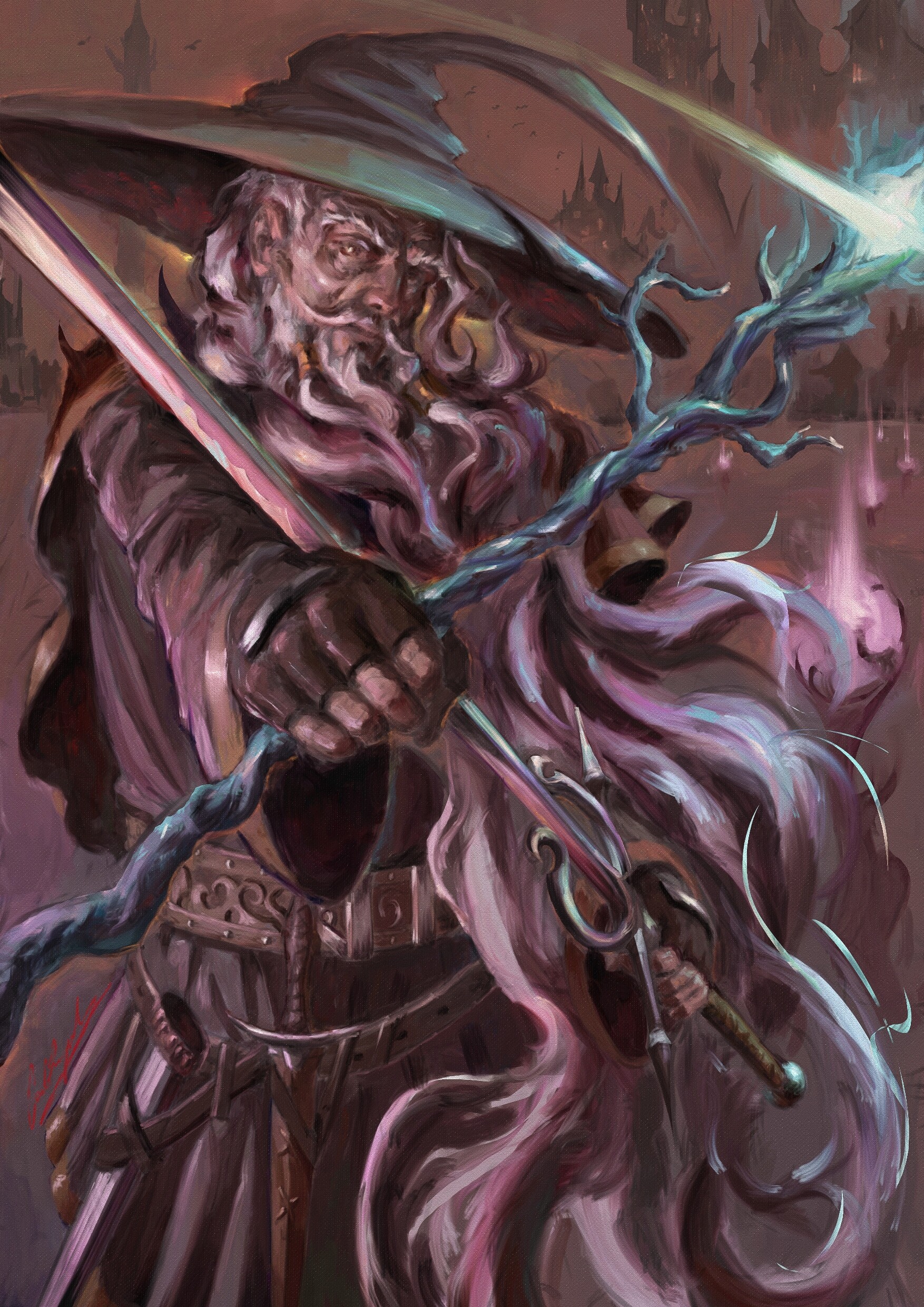 ArtStation - Wizard Knight