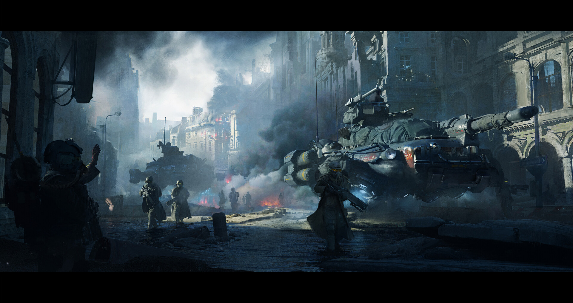 ArtStation - hover tank