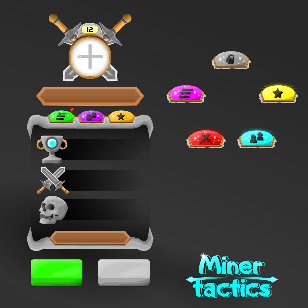 ArtStation - UI player profile