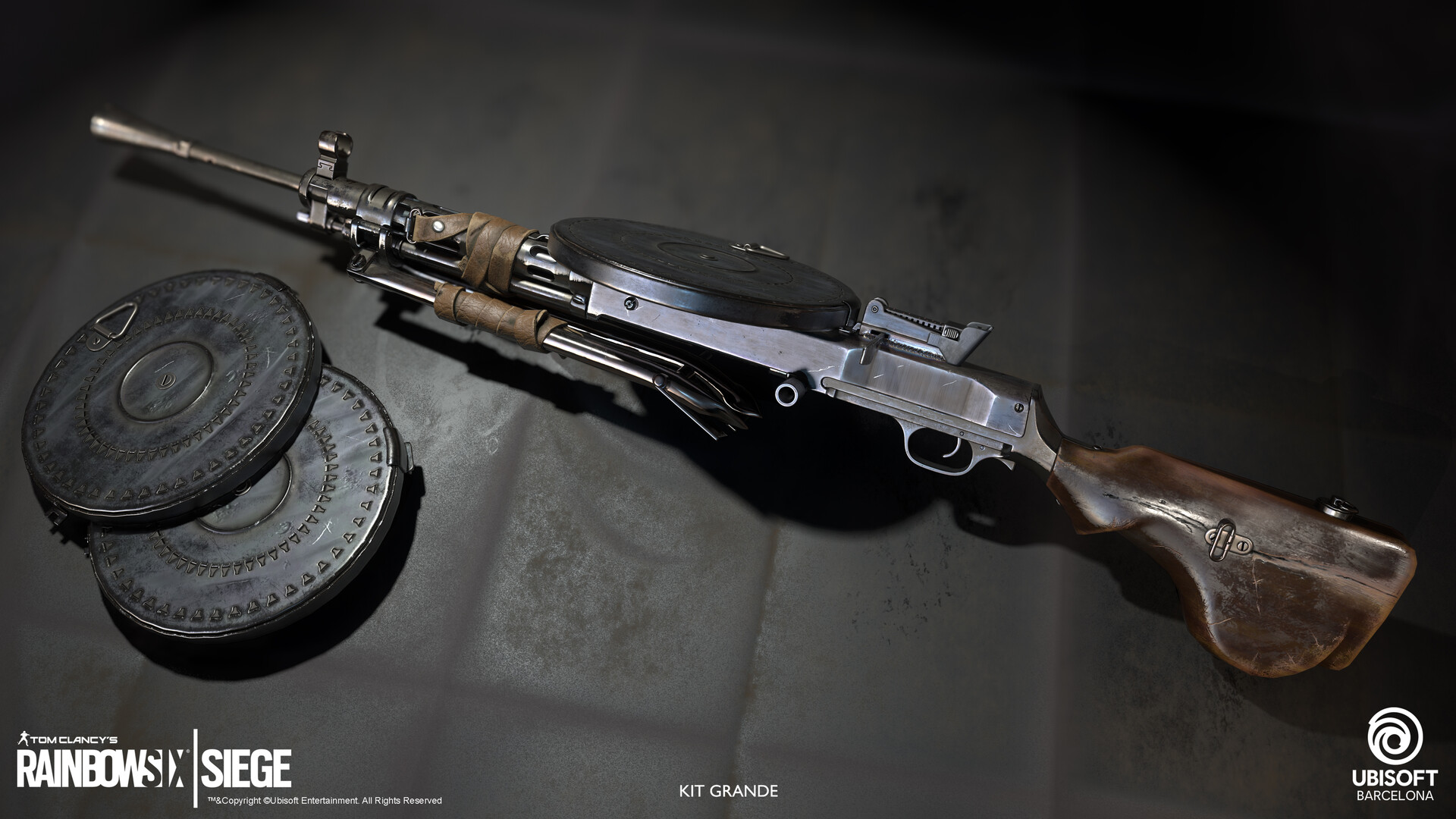 Kit Grande - Rainbow Six | Siege - The Lord's LMG - Tachanka