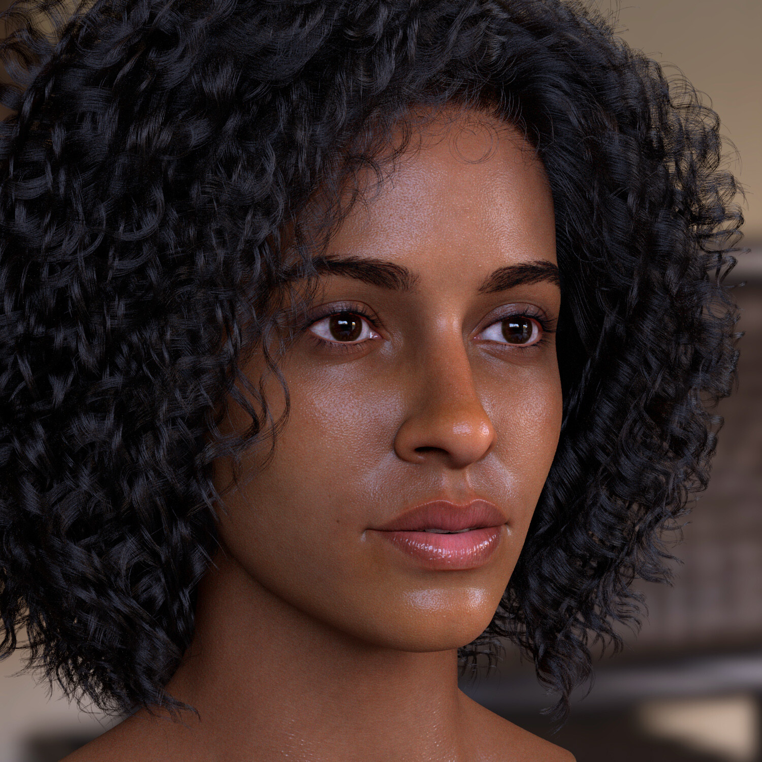 ArtStation - Black model wip