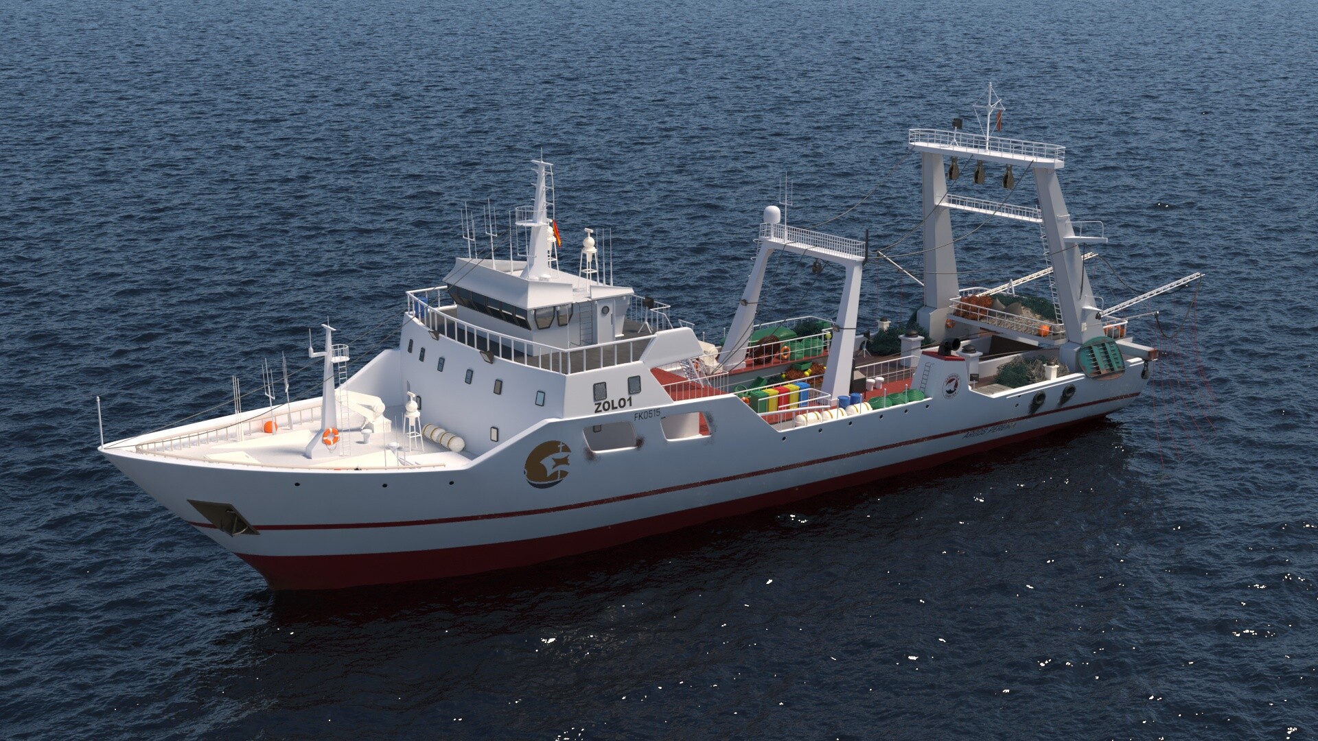 ArtStation - Boat (in process)