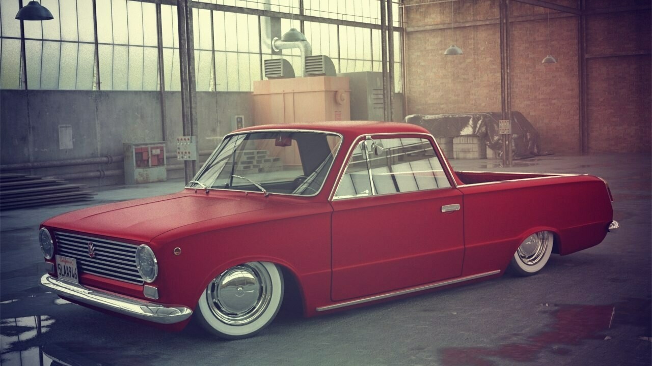 ArtStation - VAZ 2102 ute