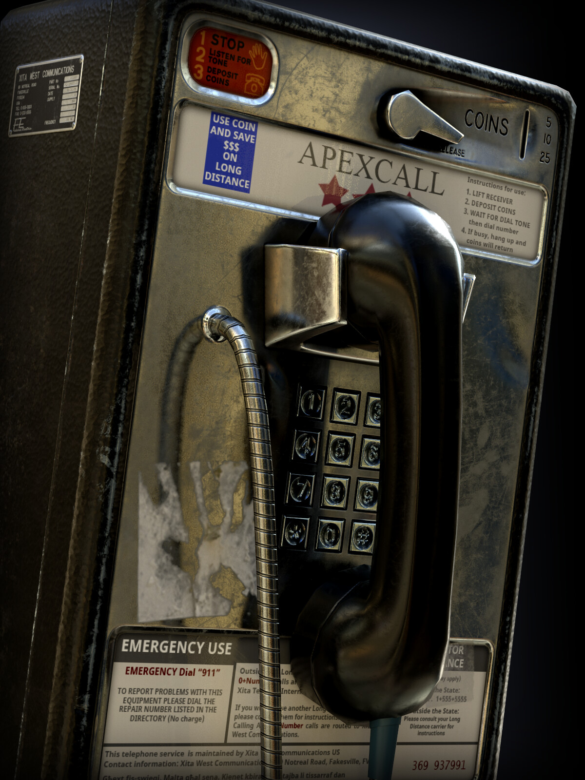 ArtStation - Payback Phone booth