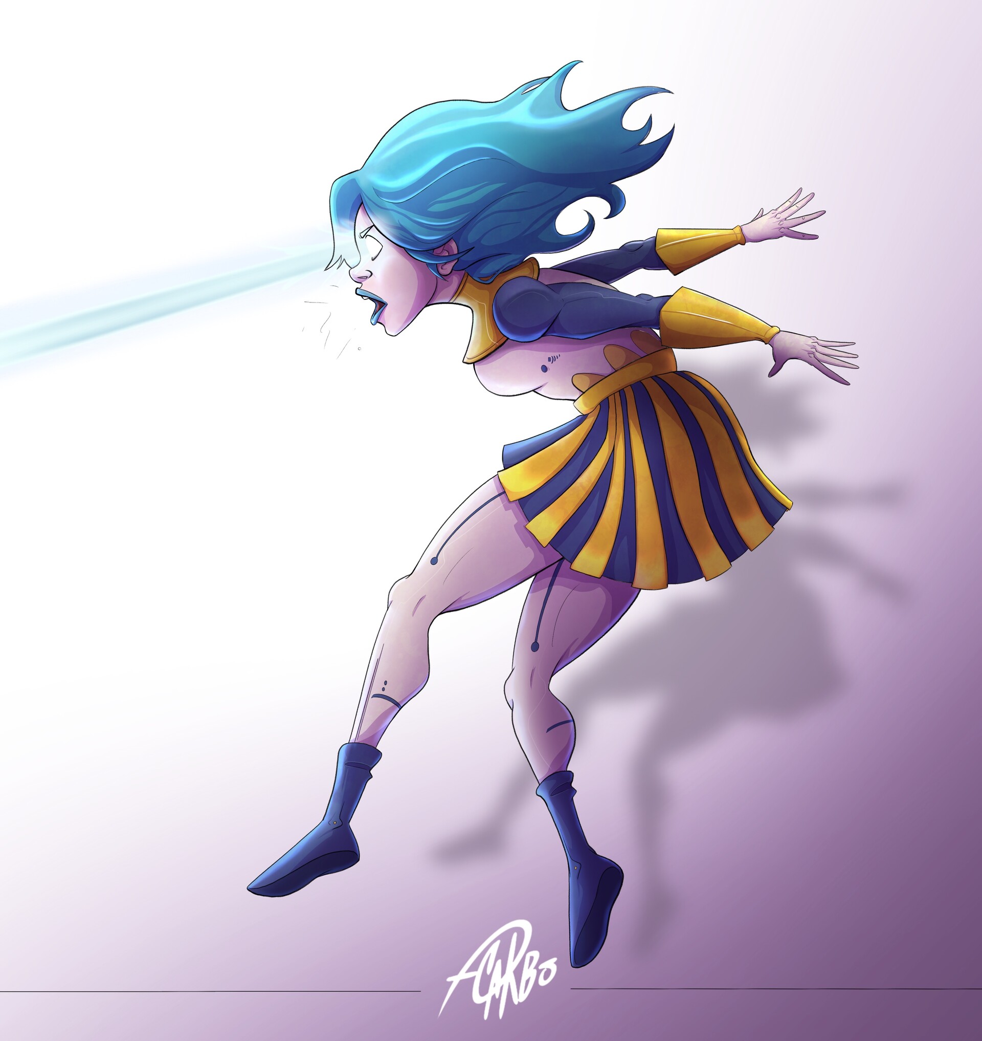 ArtStation - Blue Shine