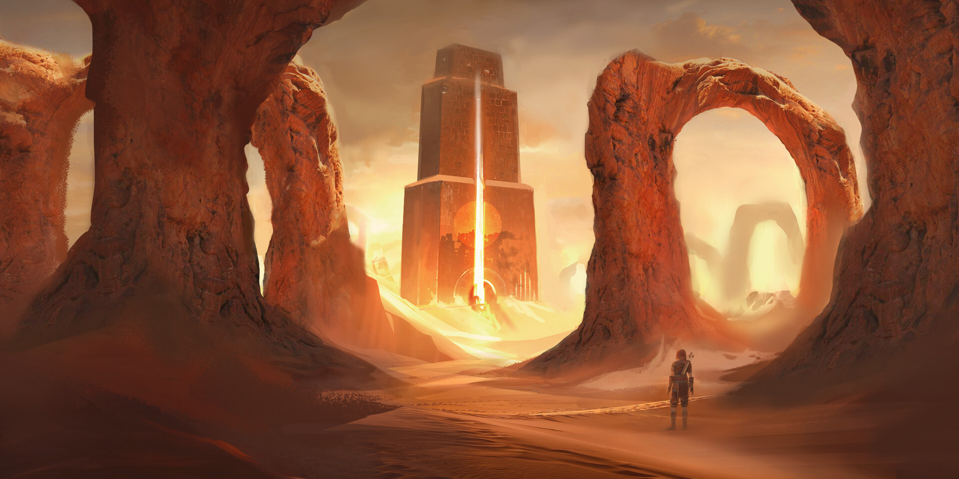 ArtStation - Desert Monastery - Environment Art