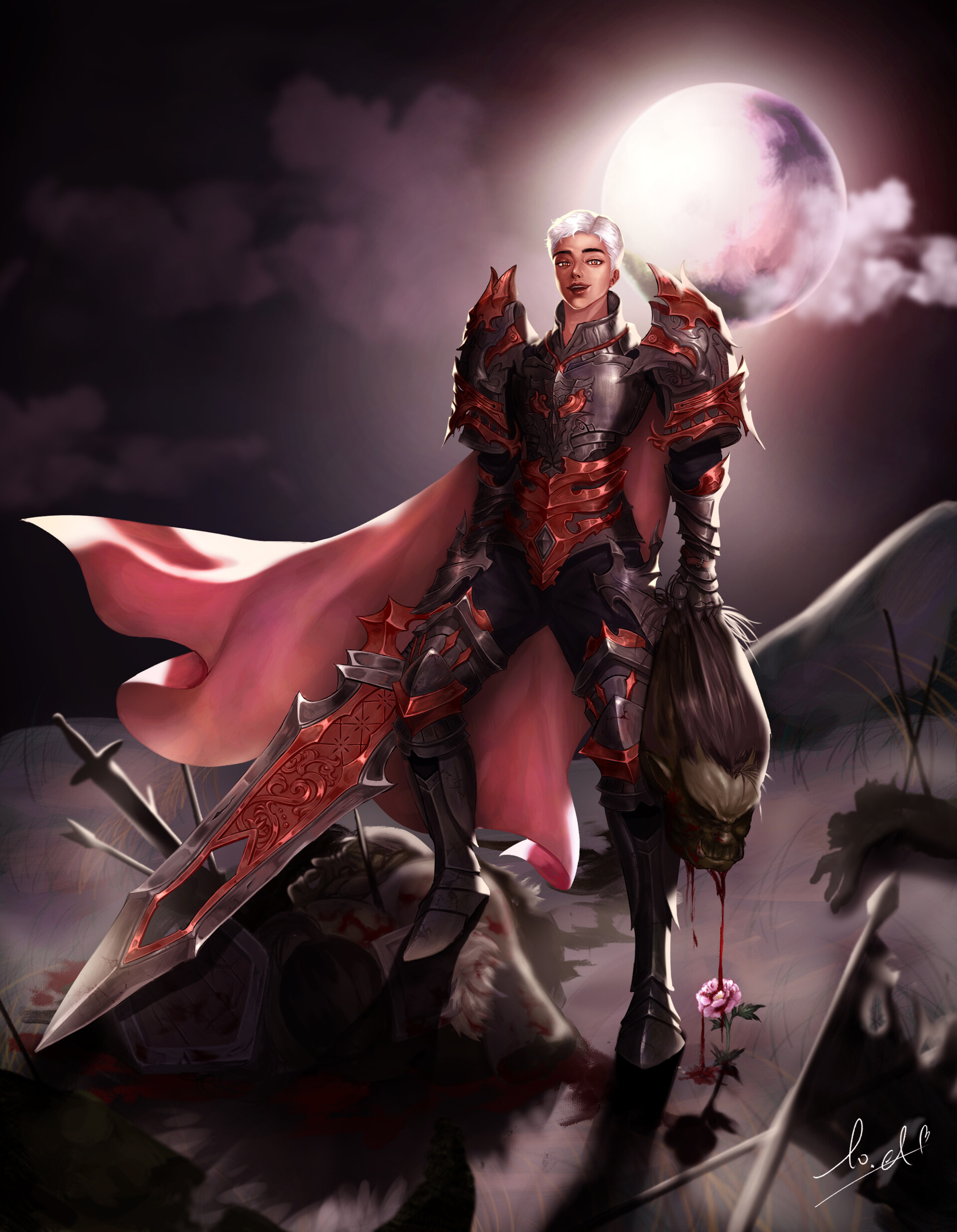 ArtStation - Blood Knight