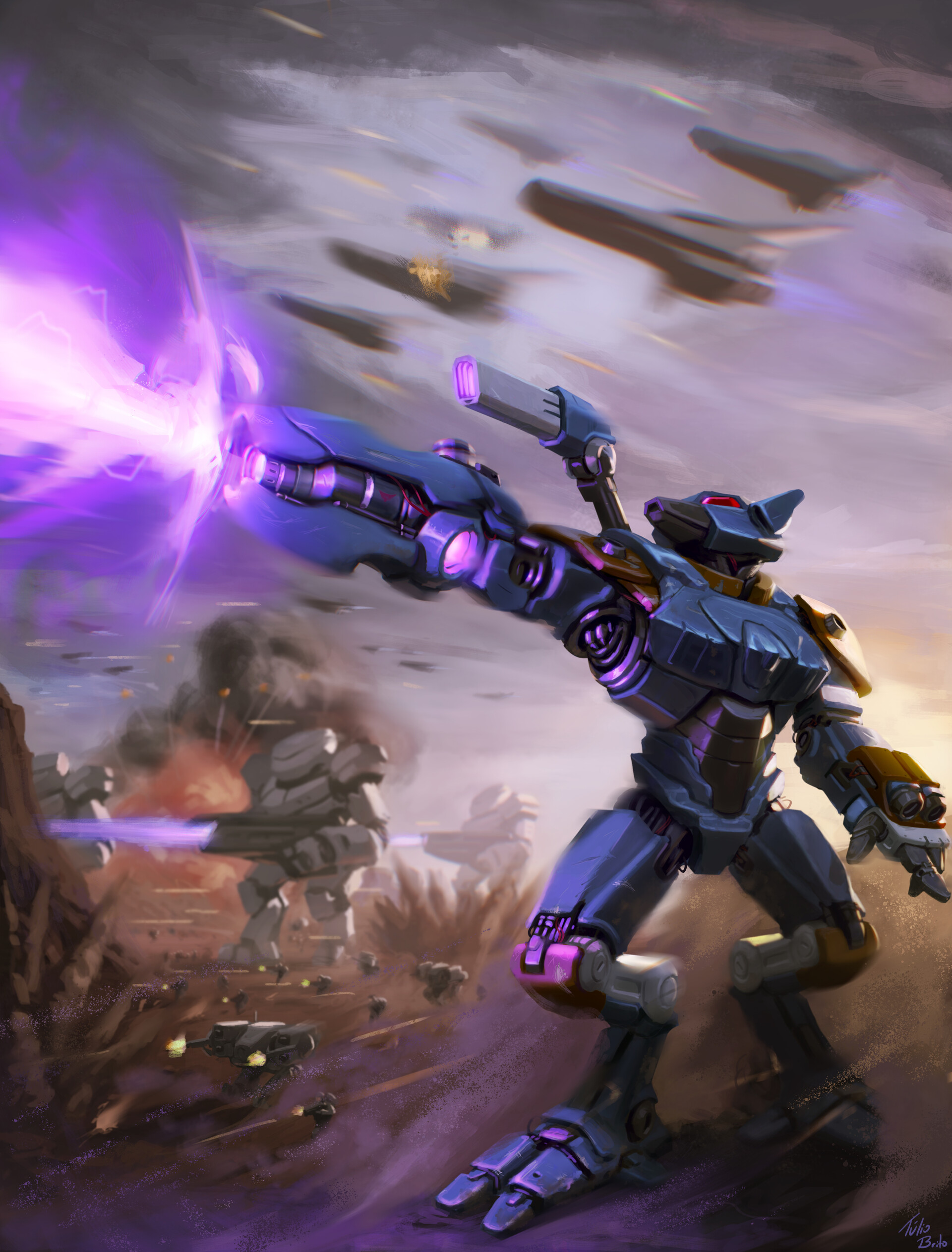 ArtStation - Book Cover - I am Mecha