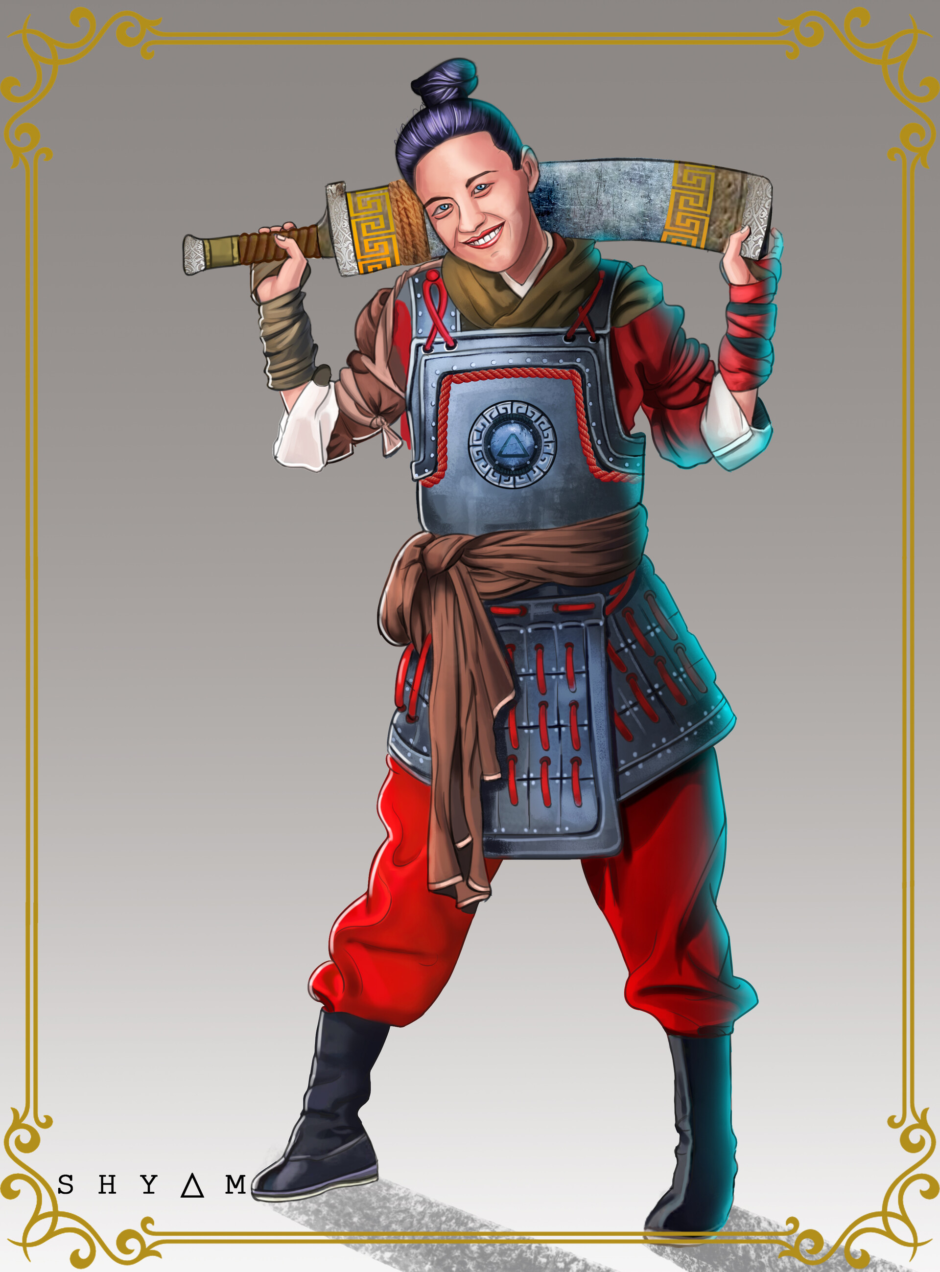 ArtStation - sword fighter