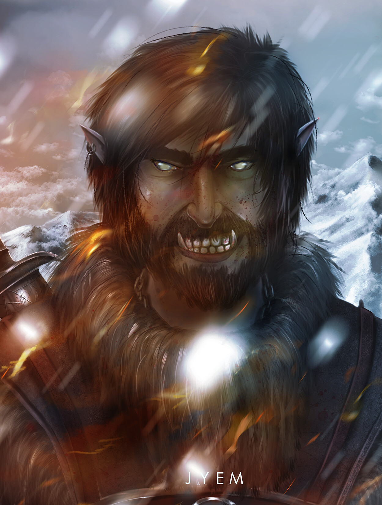 Half Human Half Wolf Male