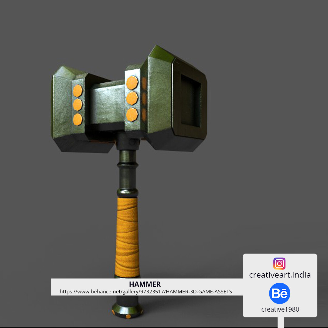 ArtStation - HAMMER GAME ASSETS