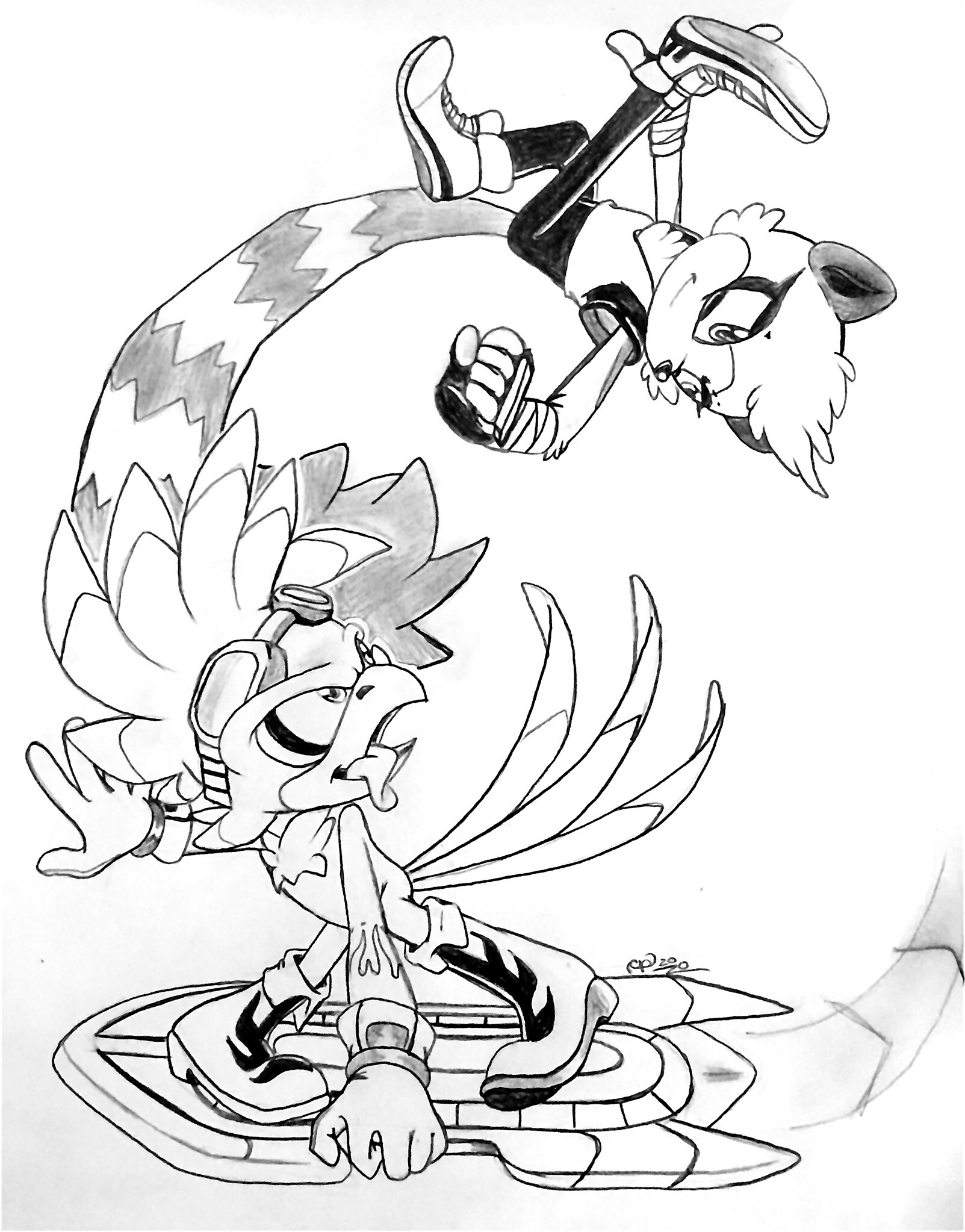 tangle the lemur coloring pages