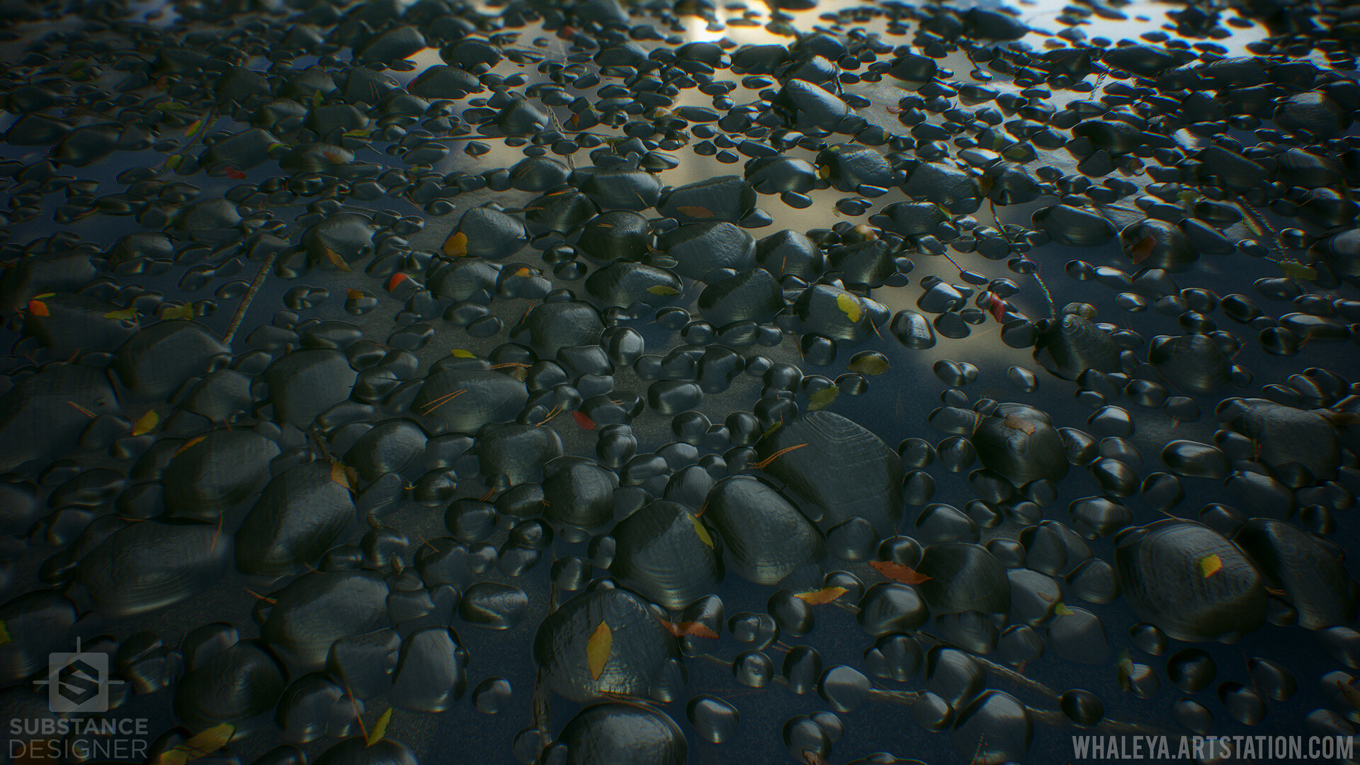 Alexander Whaley - Shallow River Bed