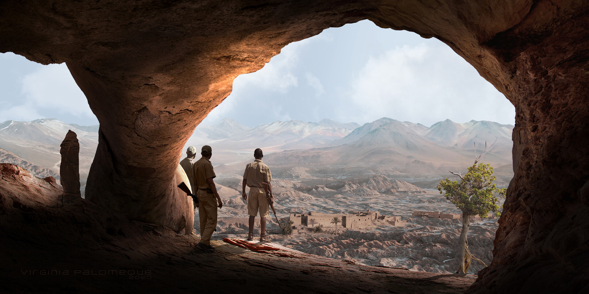 ArtStation - Desert Cave