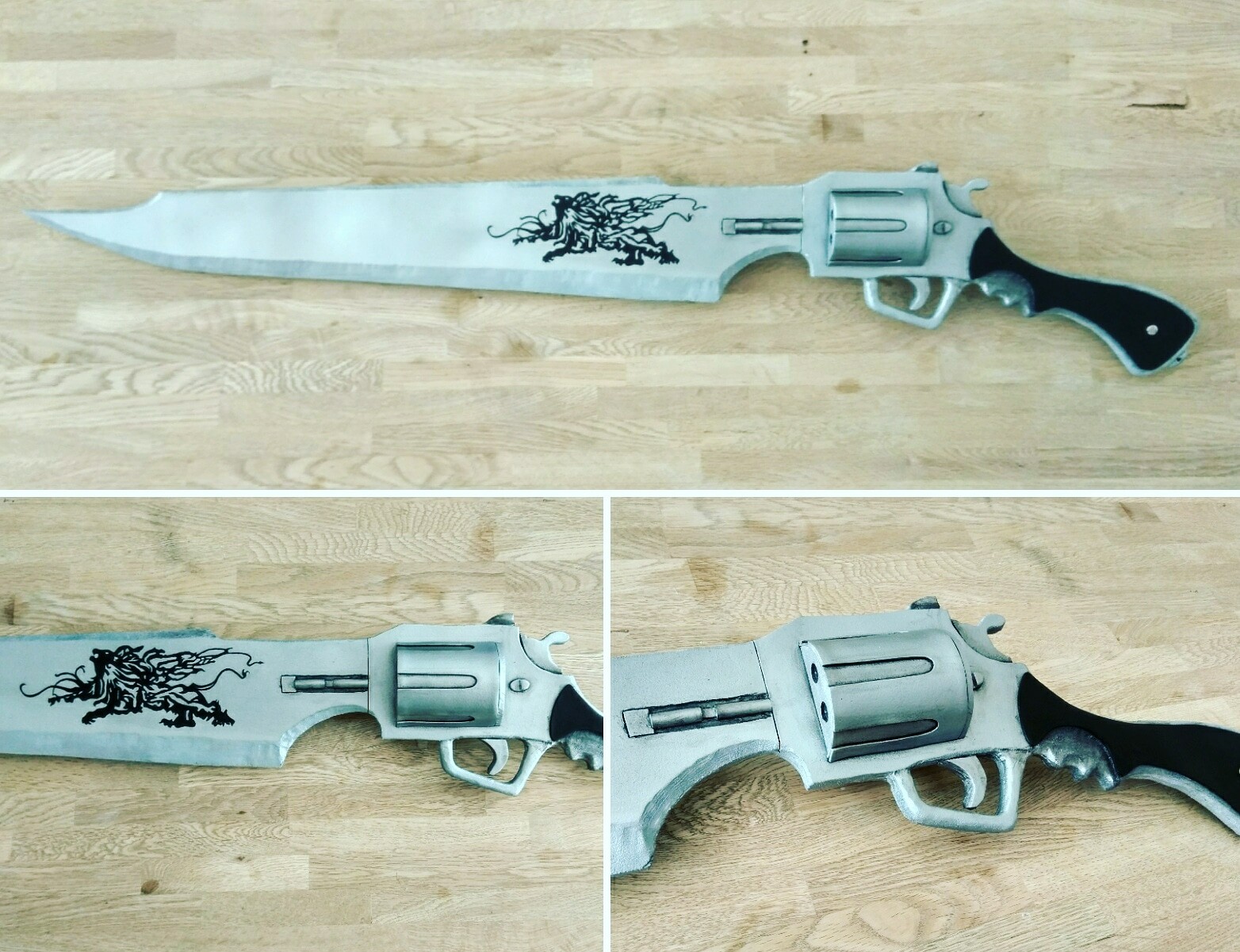 ArtStation - Gunblade Prop (Squall Sword)