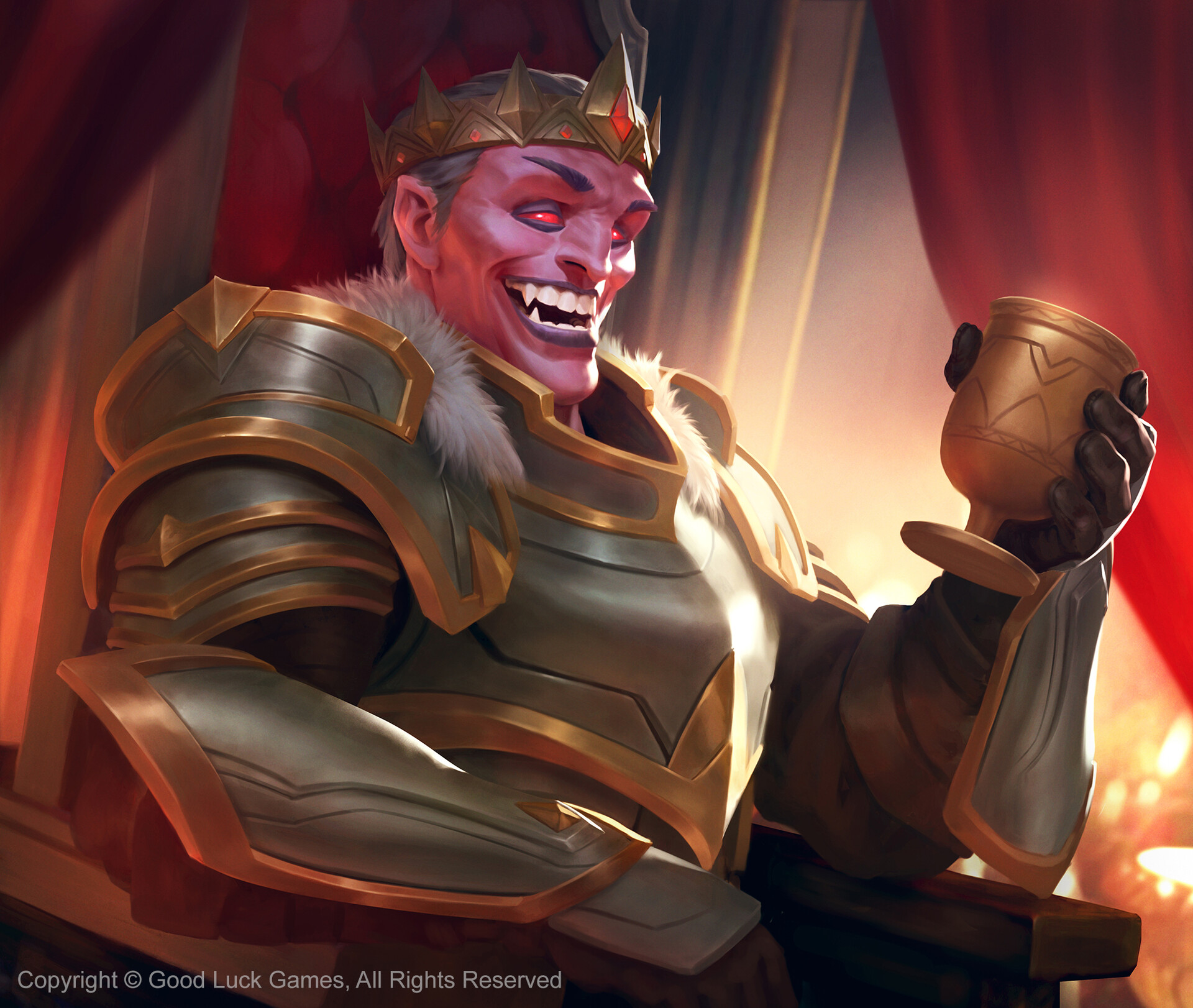 ArtStation - Demon King Arthur