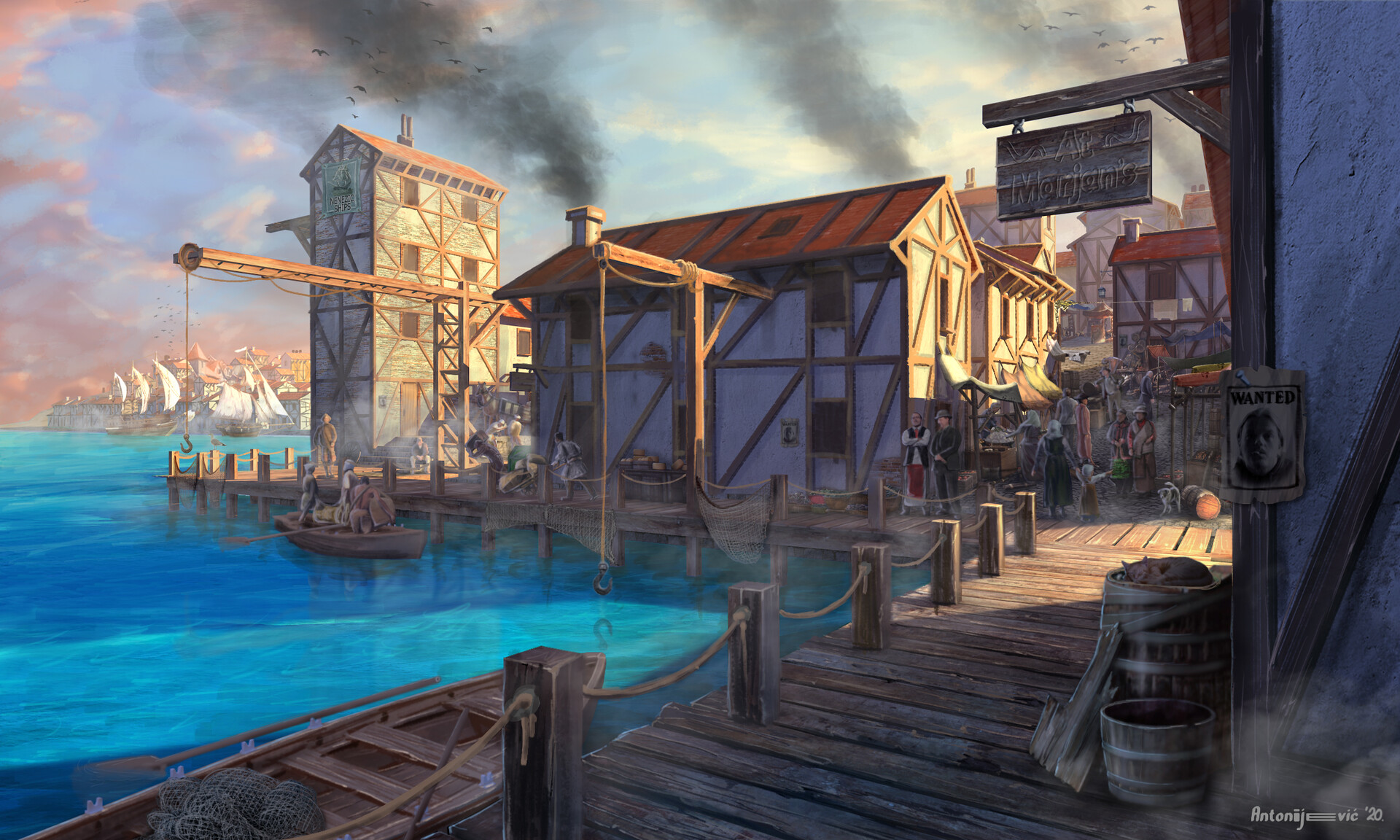 ArtStation - dock_concept