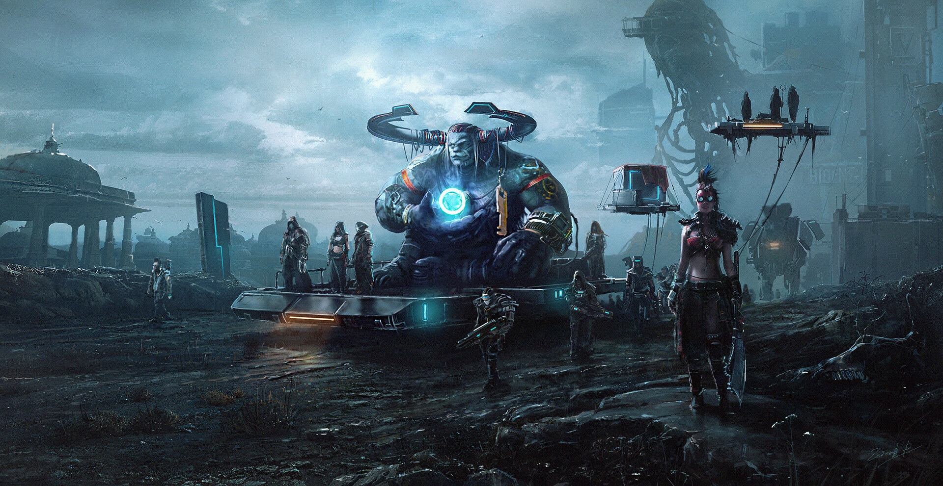 ArtStation - concept / art / caravan