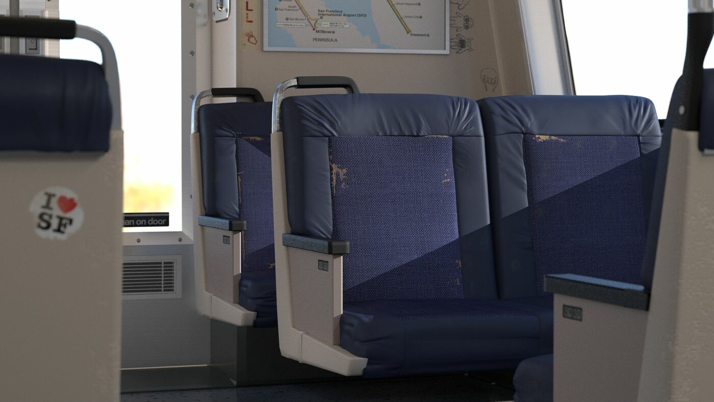 ArtStation - BART Train