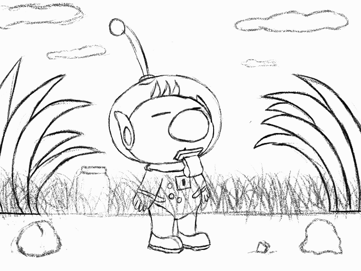 pikmin 3 coloring pages