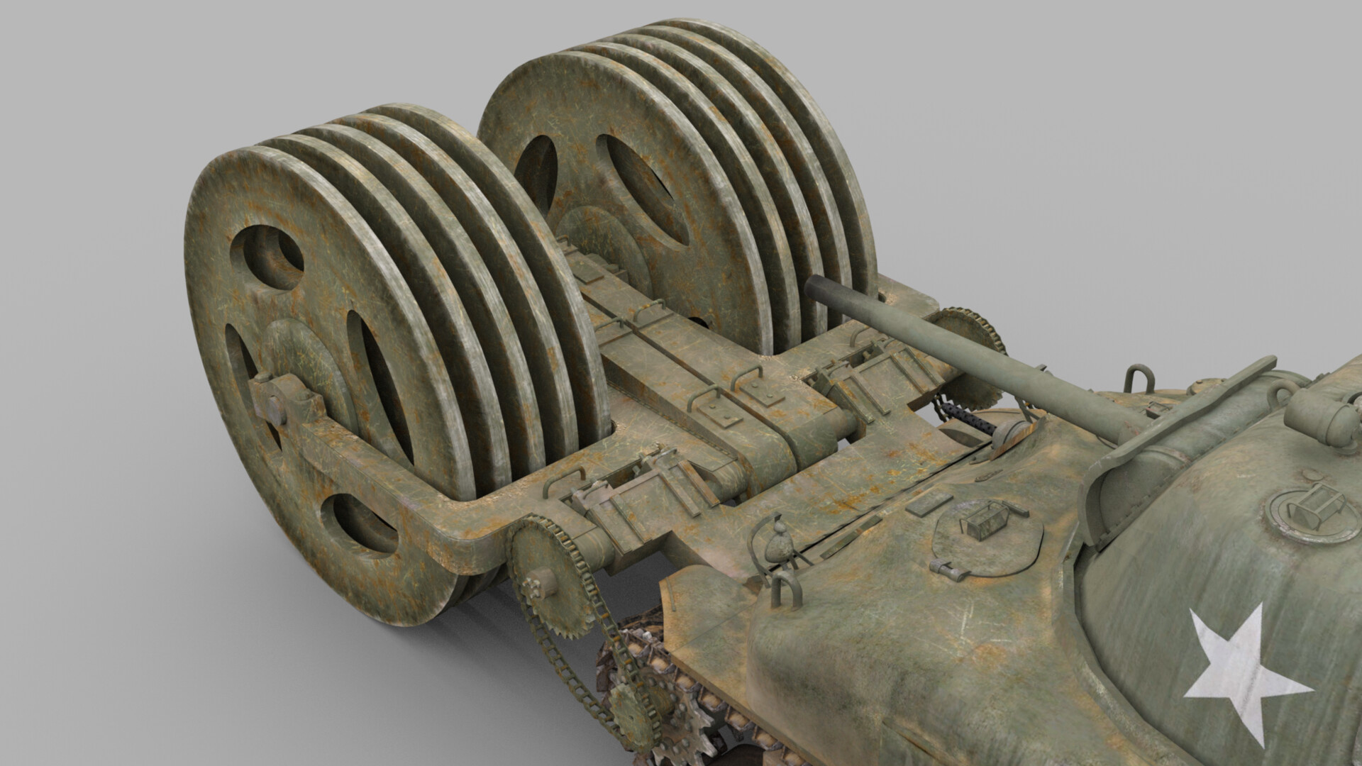 Westfield 3d - T1E3 Mine Exploder "Aunt Jemima"