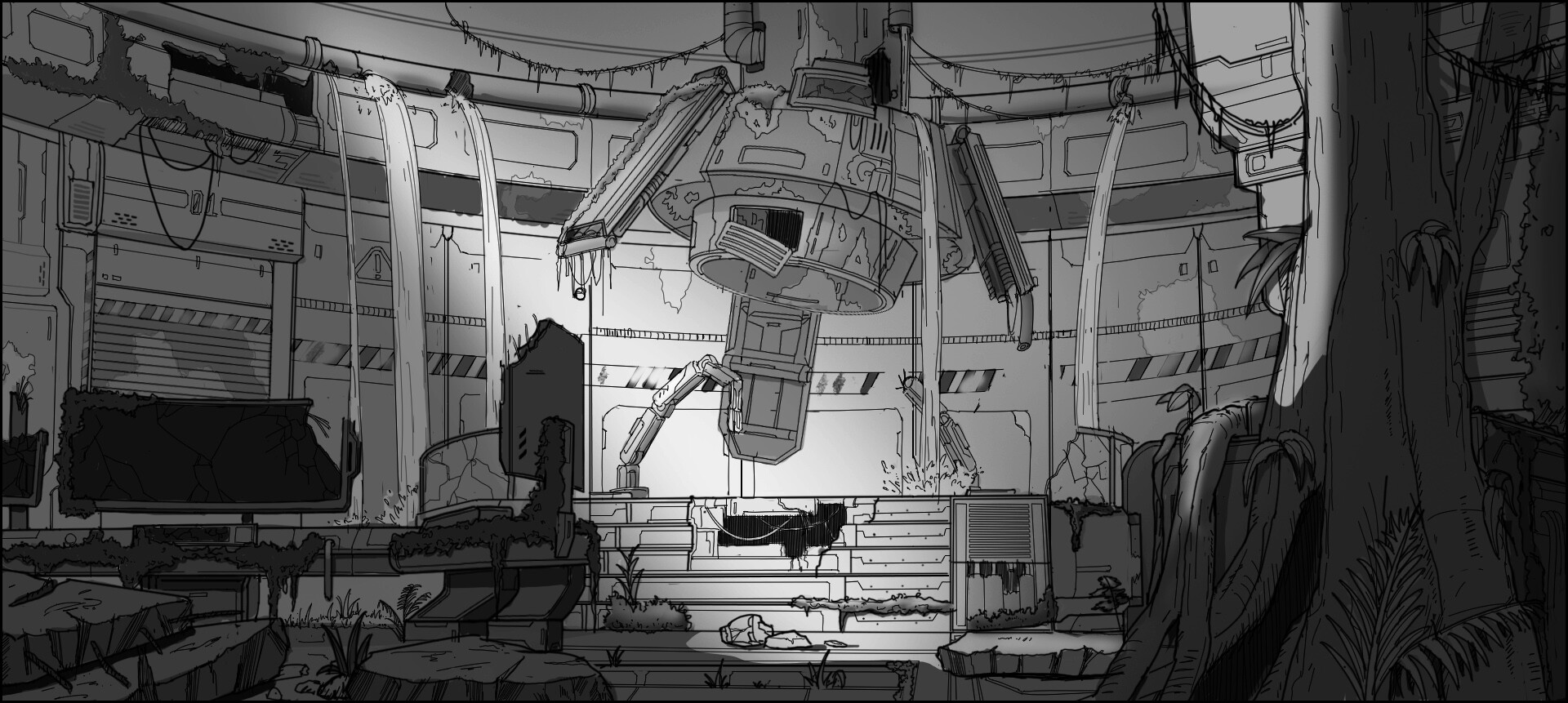 ArtStation - Ruined Lab