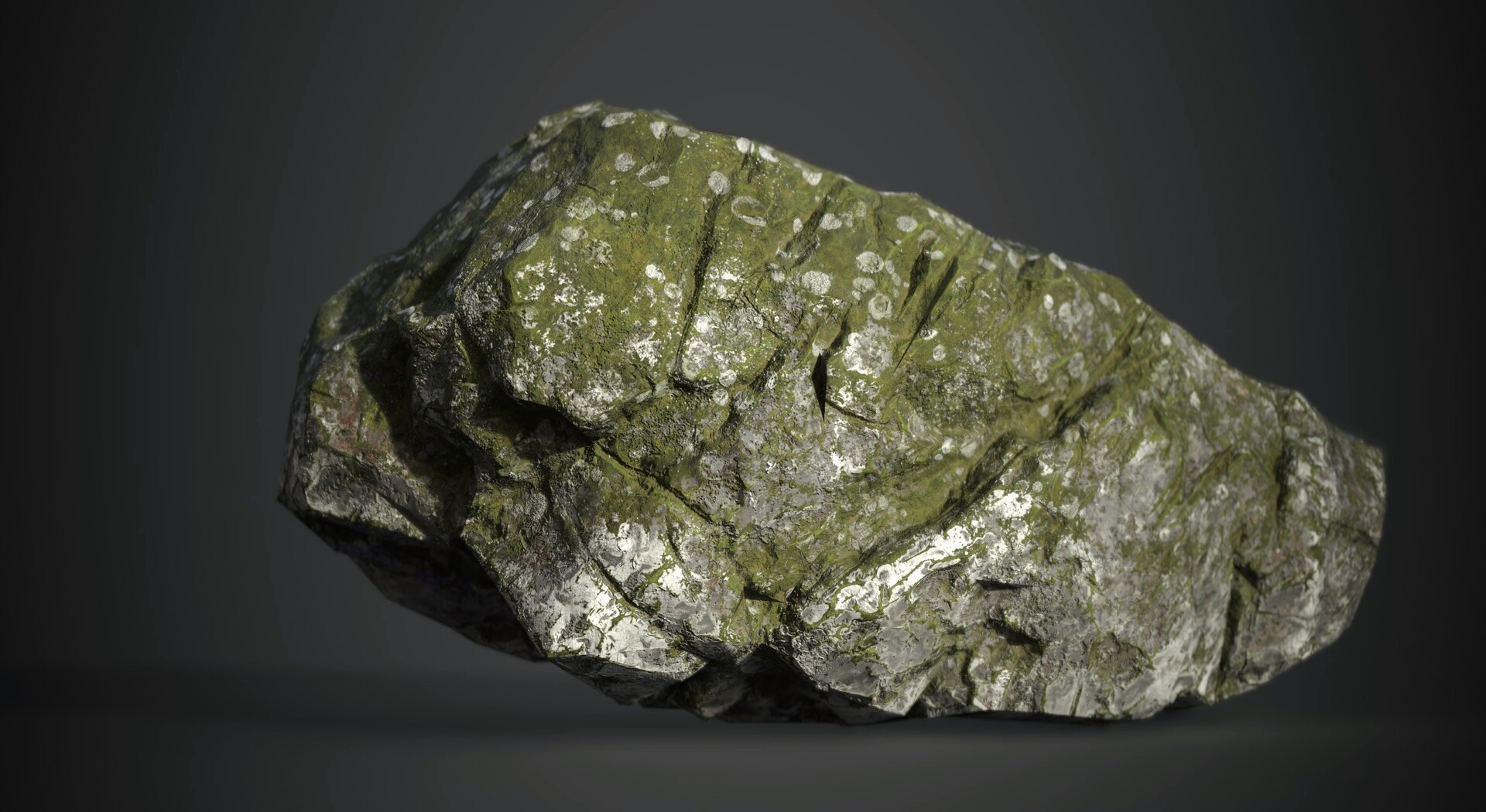ArtStation - mossy_rock_practice