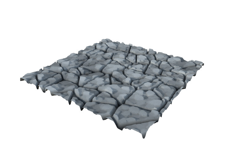 ArtStation - Stylized Stone Material